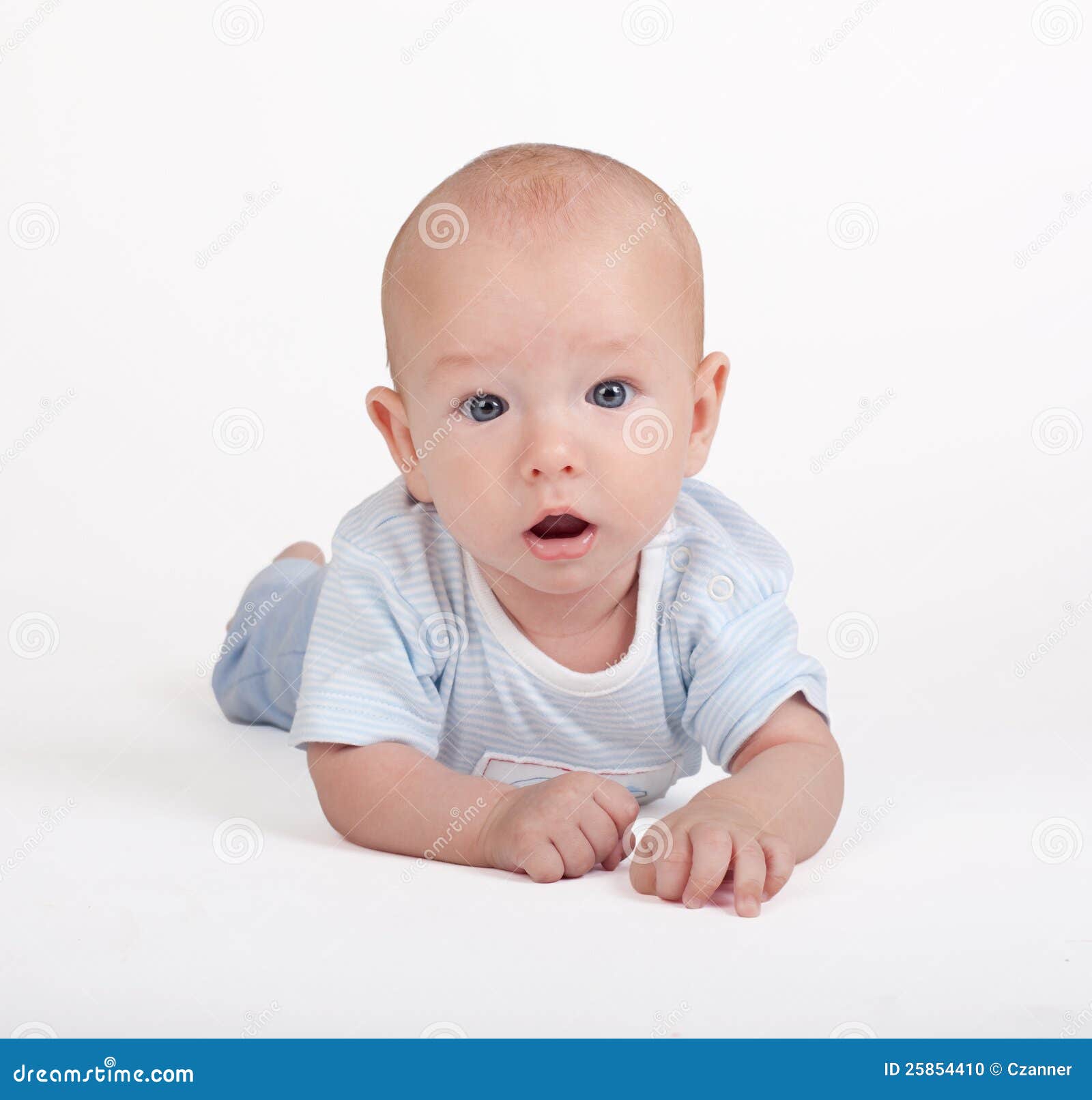 Baby boy stock photo. Image of blue, small, infant, human - 25854410