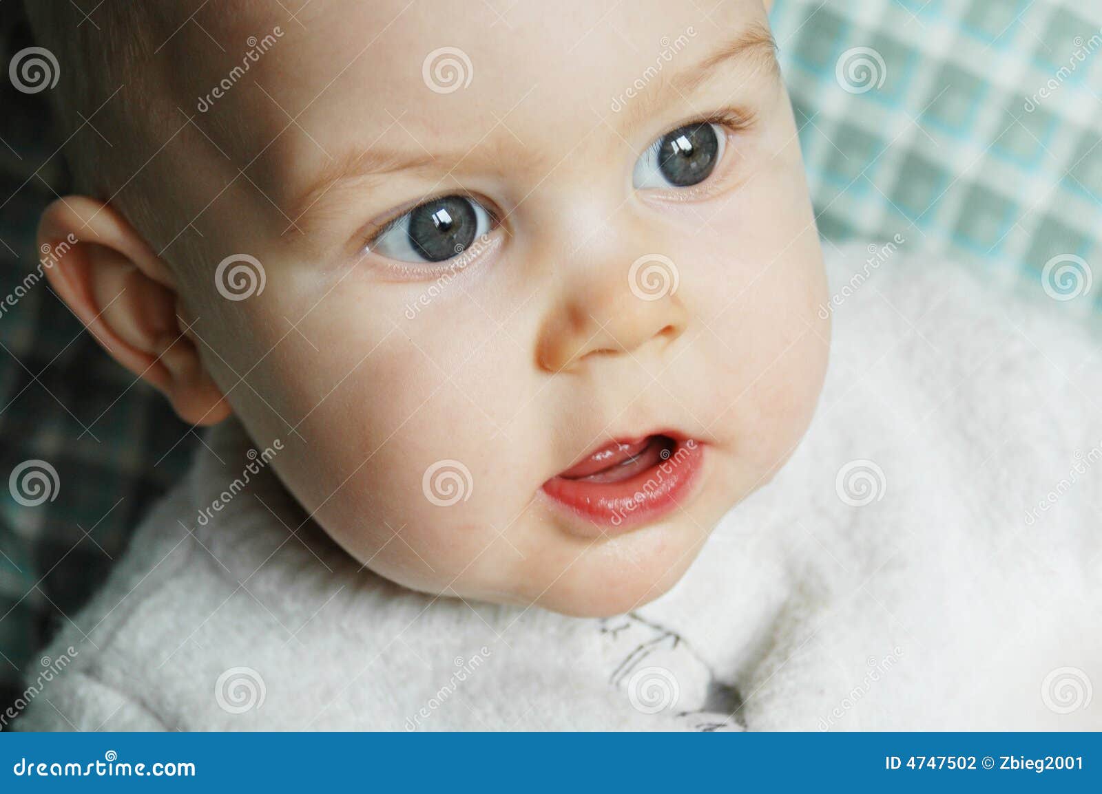 Baby boy stock photo. Image of sweet, frown, thinker, baby - 4747502