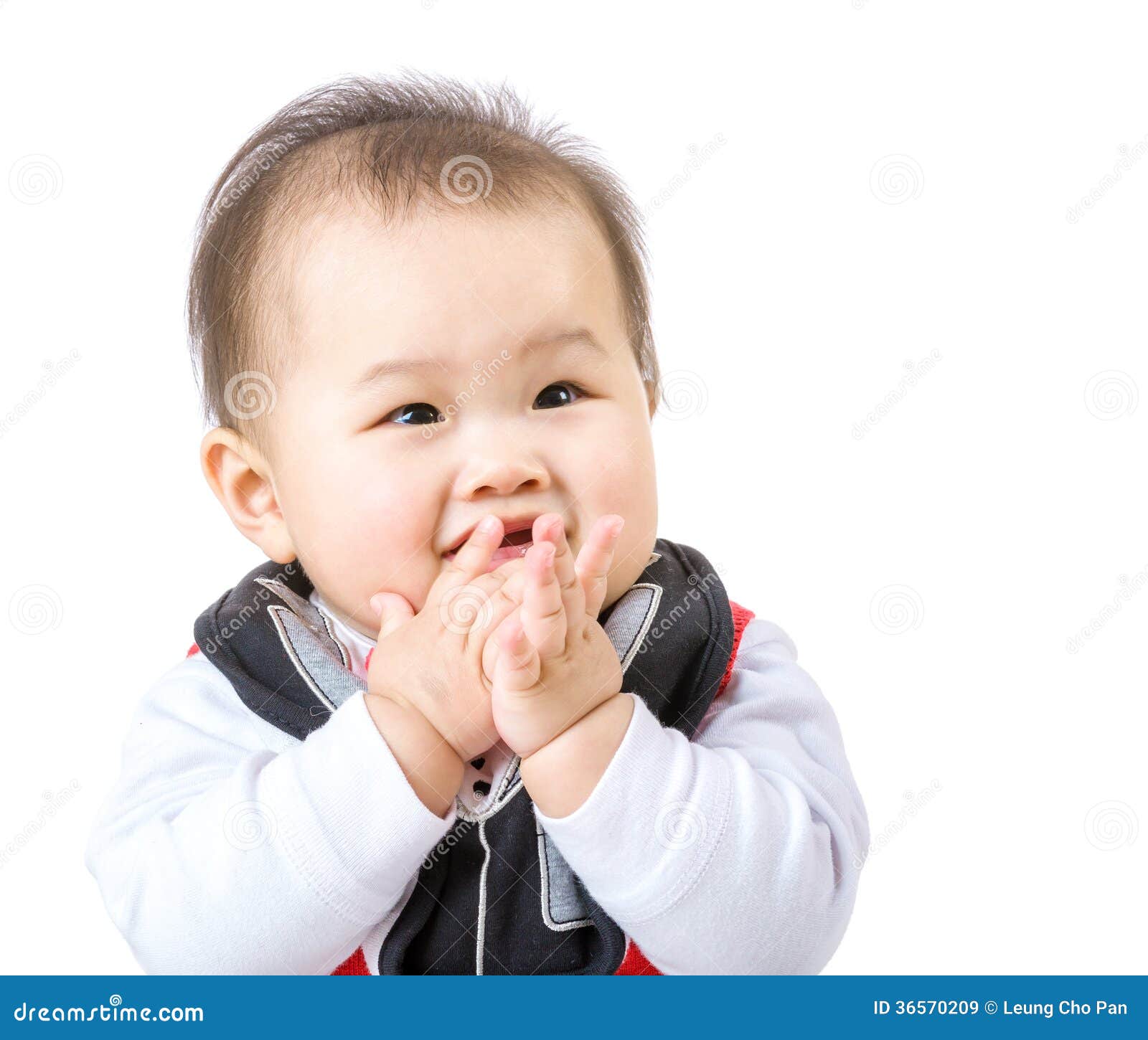 Baby boy clapping stock image. Image of japanese, babe - 36570209