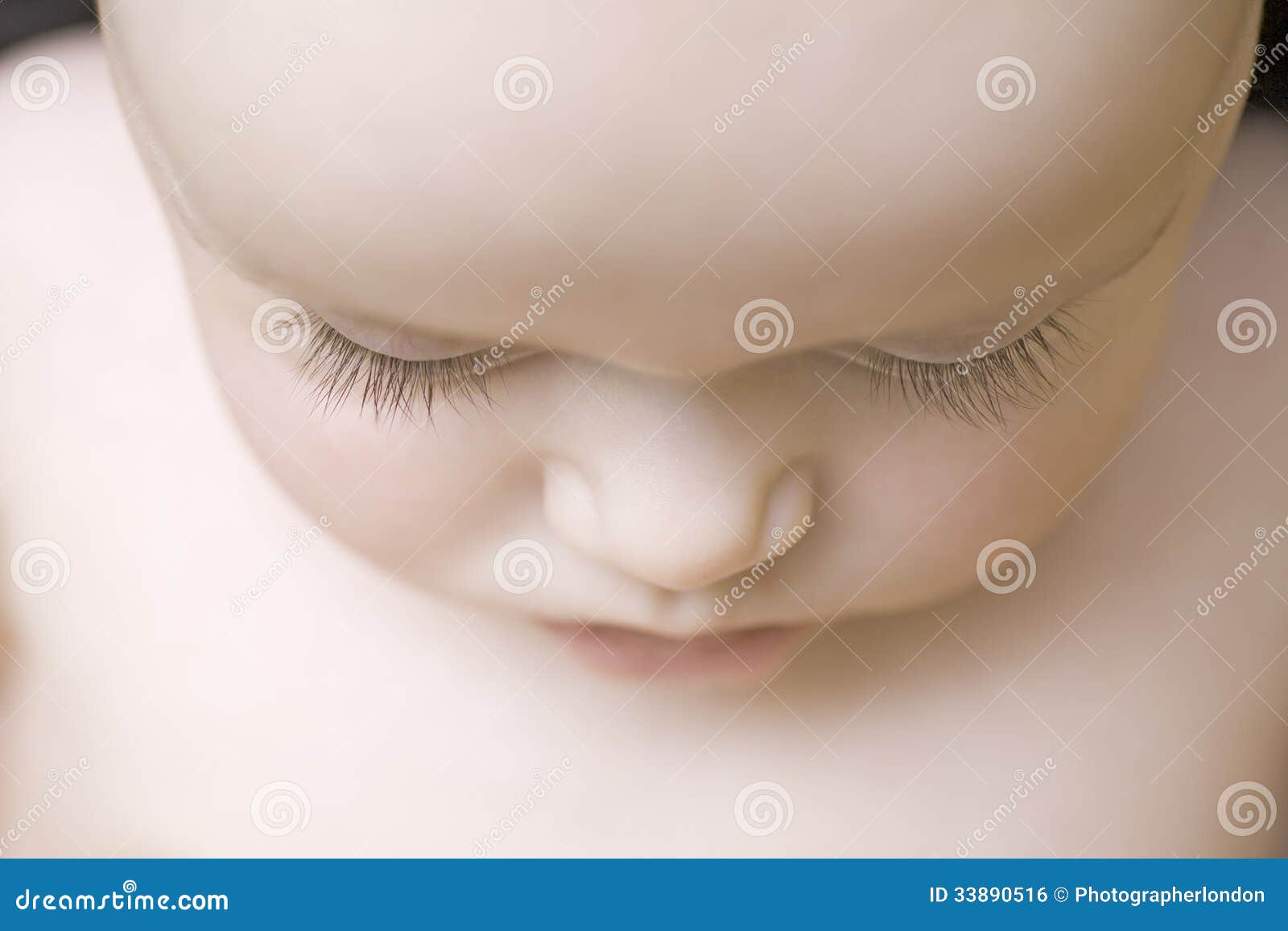 Baby Boy with Eyes Closed stock photo. Image of fragility - 33890516