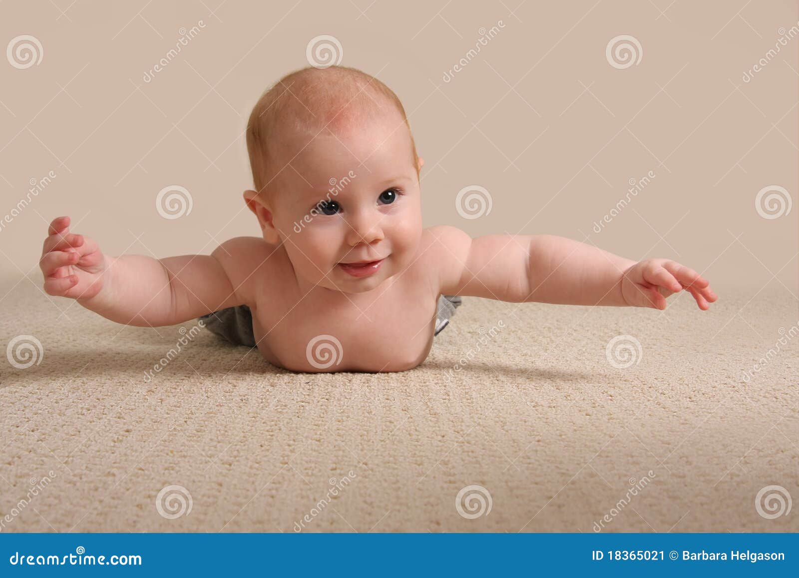 Baby boy, five months old stock image. Image of five - 18365021