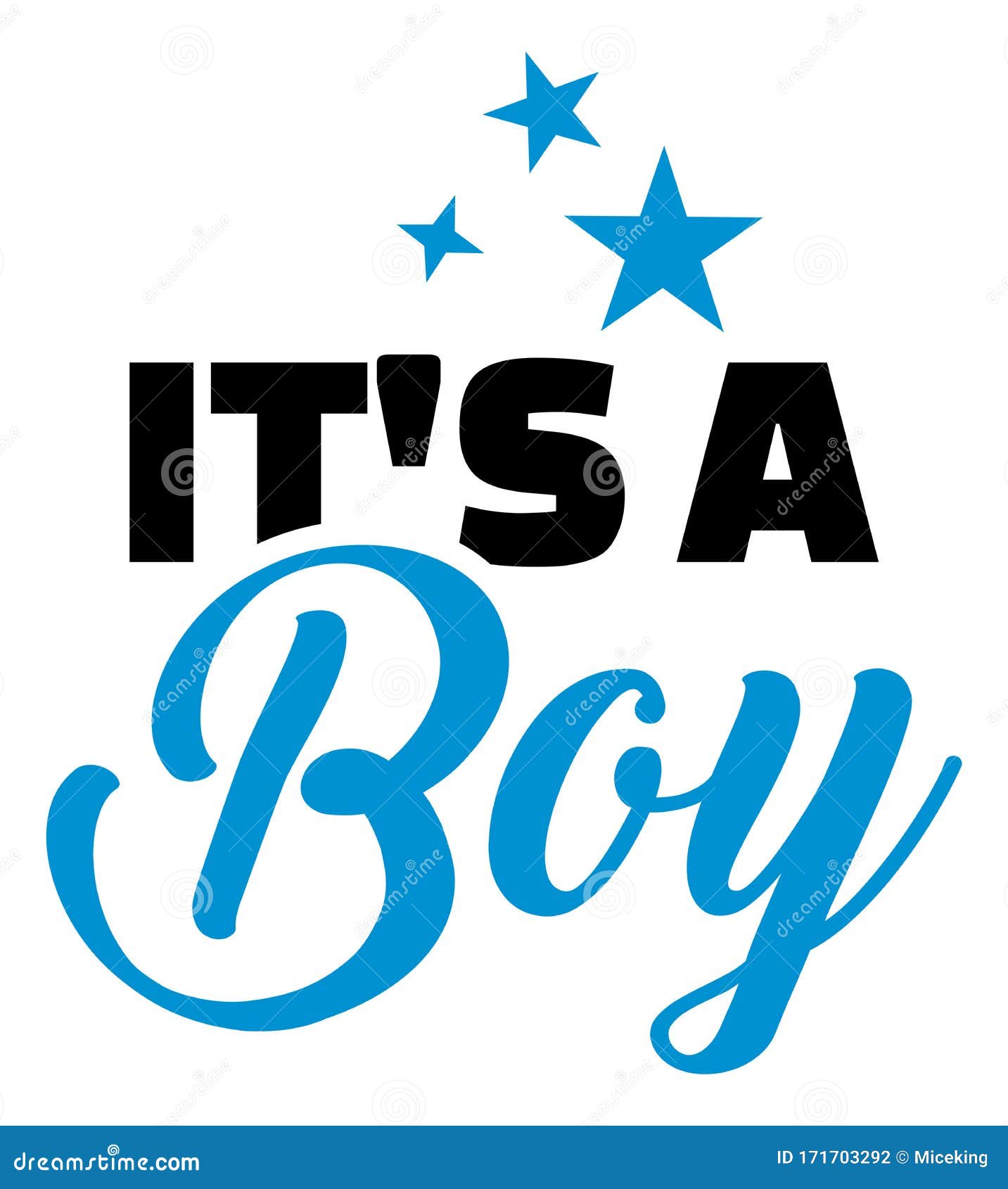 Baby boy icon blue stock vector. Illustration of young - 171703292