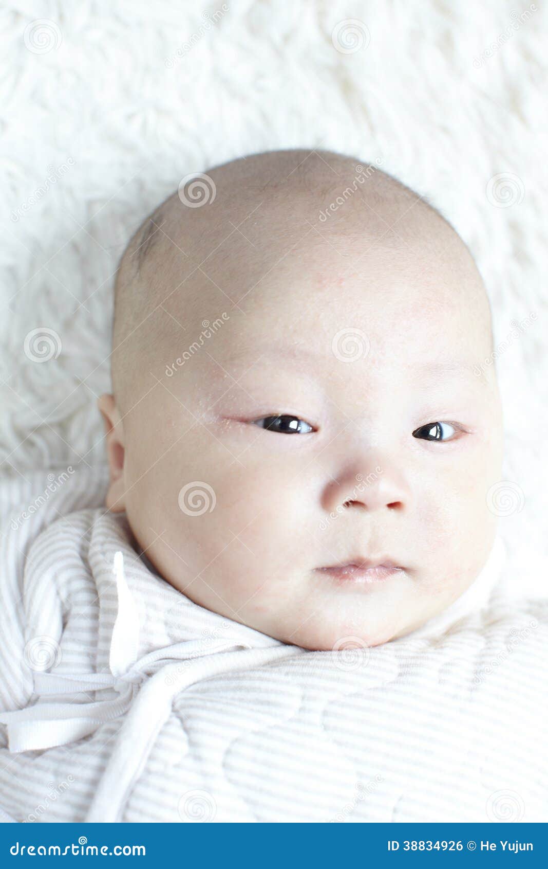 Baby boy stock photo. Image of thinking, little, face - 38834926