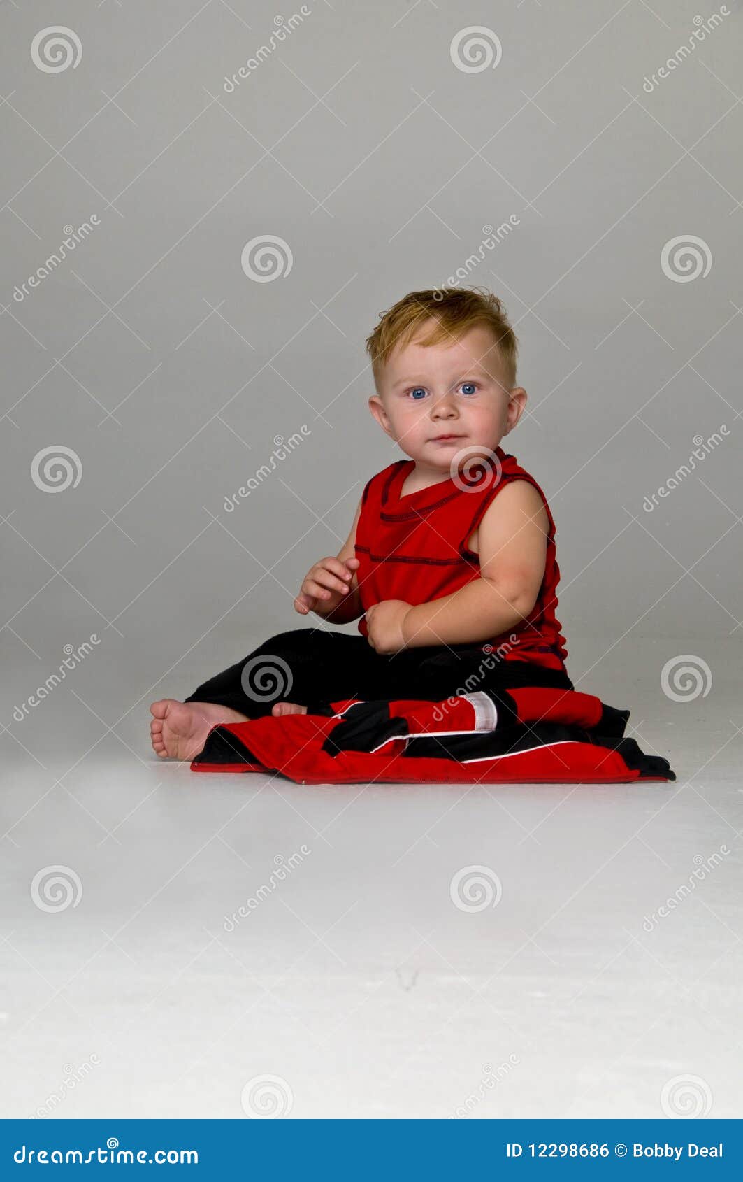 Baby Boy Sitting stock photo. Image of infant, year, sitting - 12298686