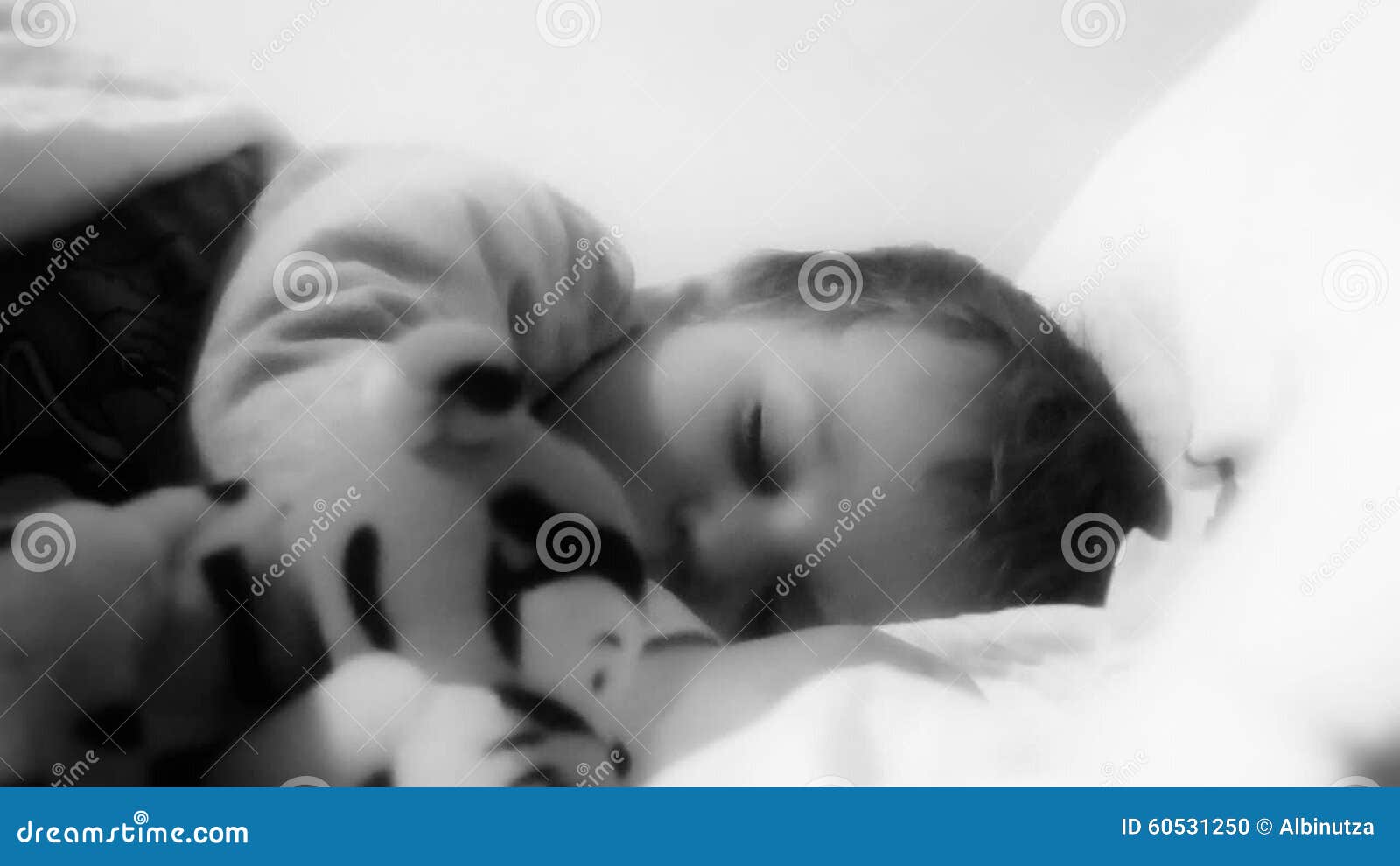 Baby Boy Sleeping, zoom in stock footage. Video of person - 60531250