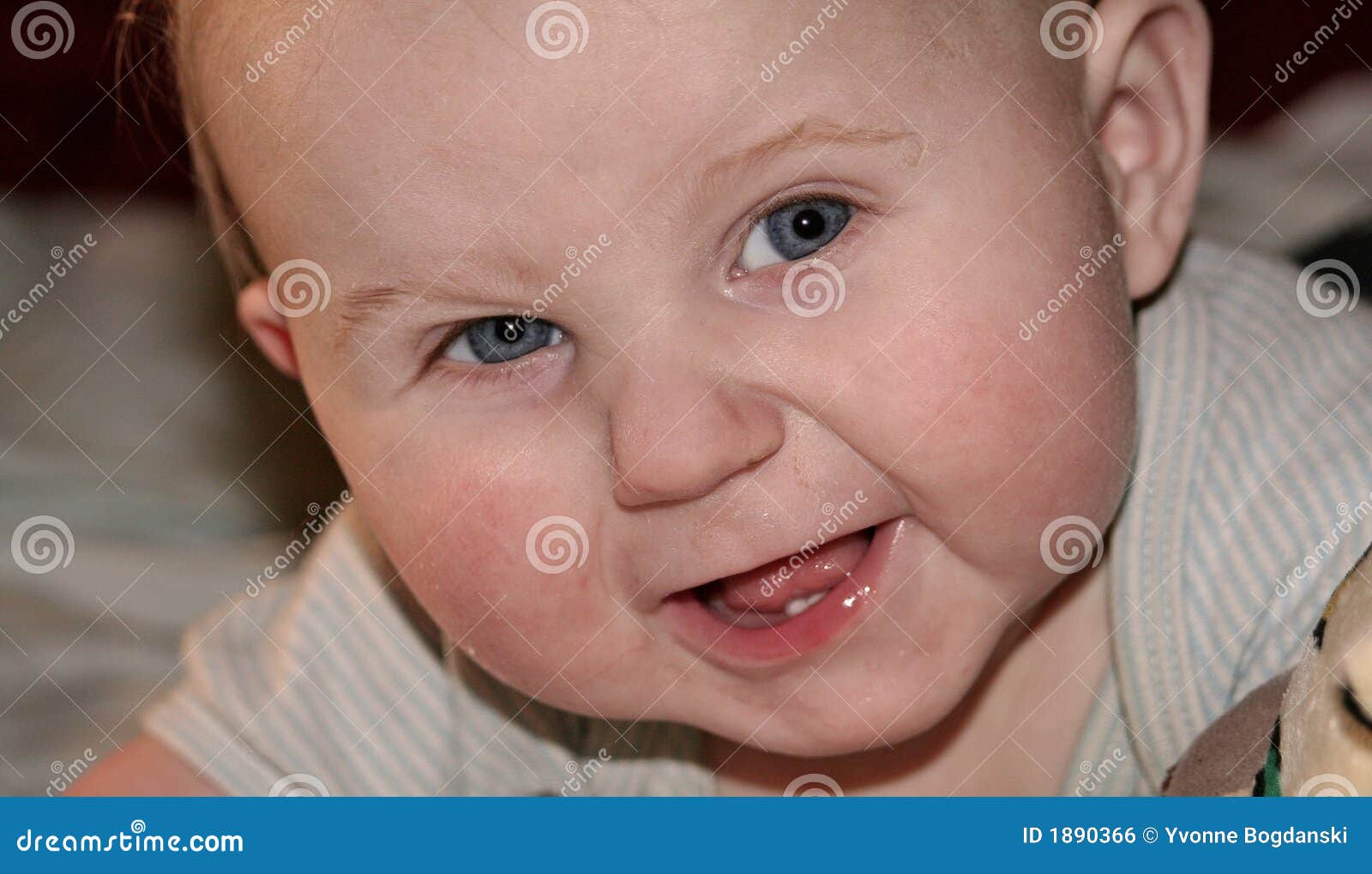 Baby boy smiling stock photo. Image of kiddie, innocent - 1890366