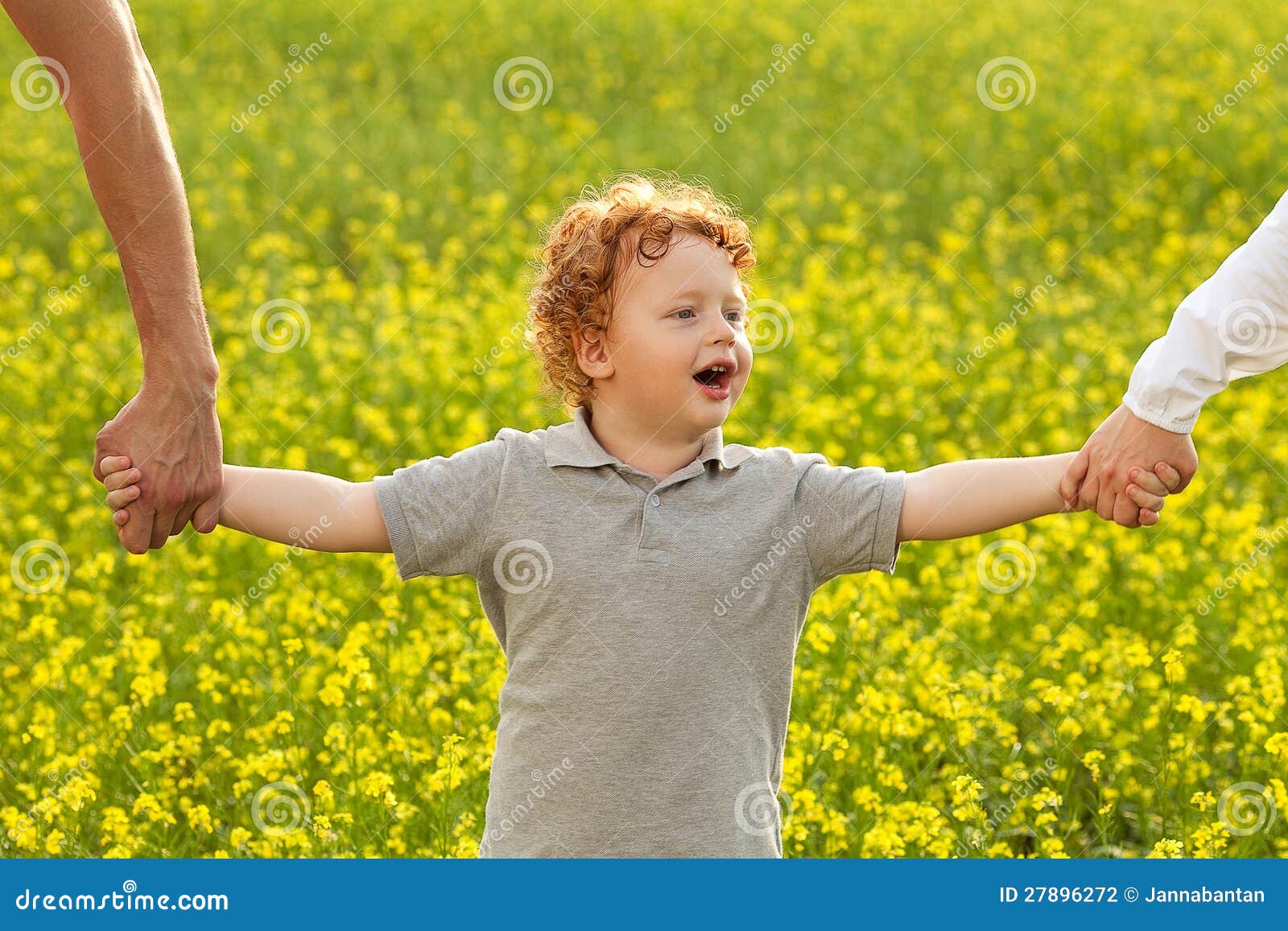 Baby Boy Standing in the Field Stock Photo - Image of blue, child: 27896272