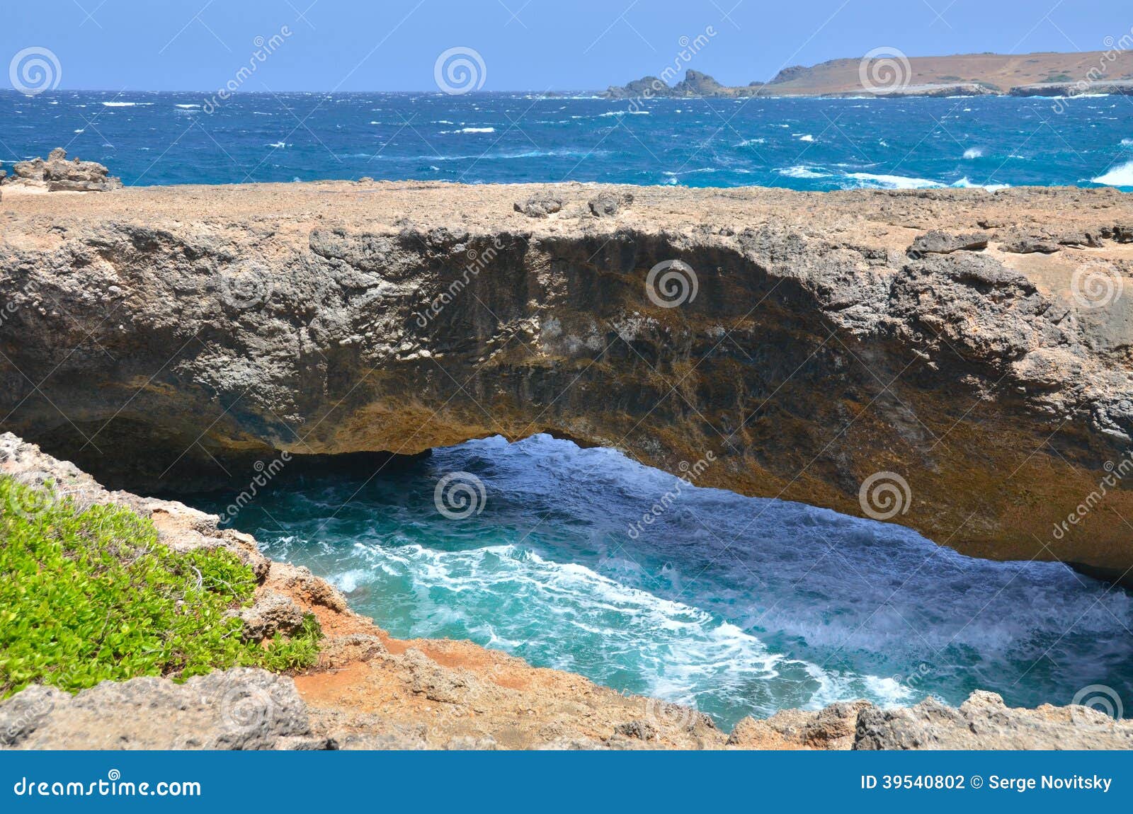 Baby Bridge Aruba stock photo. Image of natural, tropical - 39540802