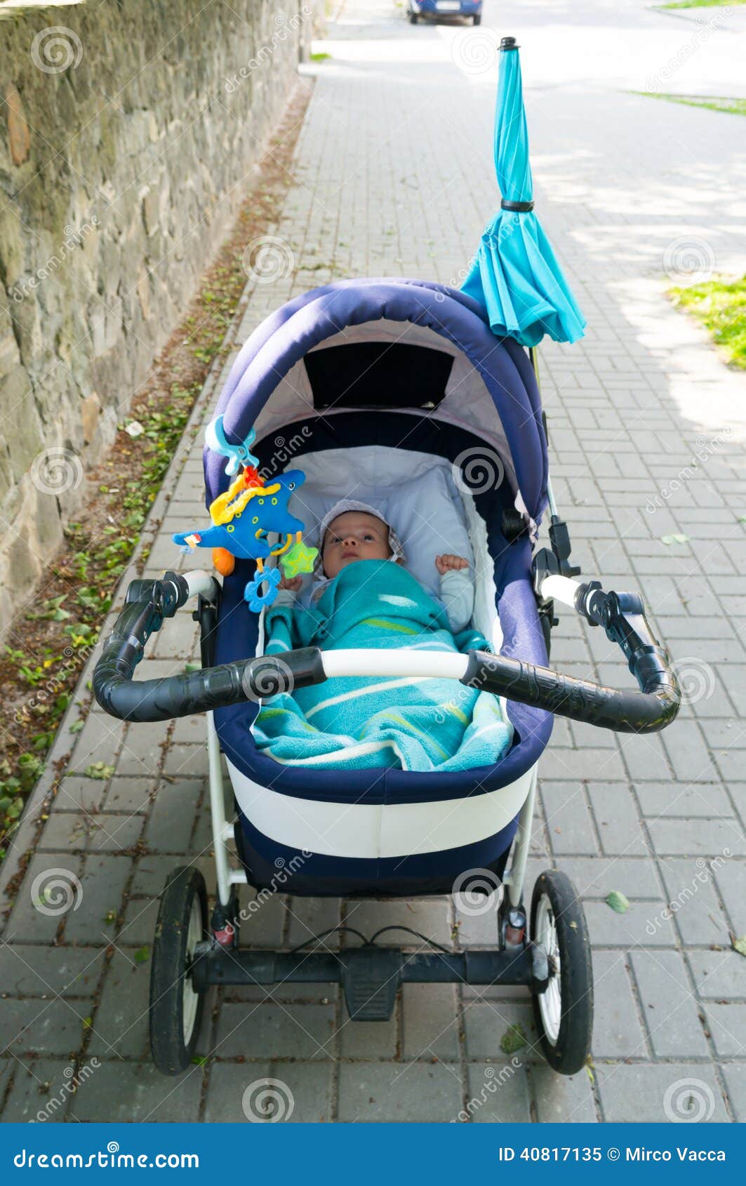 Baby buggy sidewalk stock image. Image of baby, street - 40817135