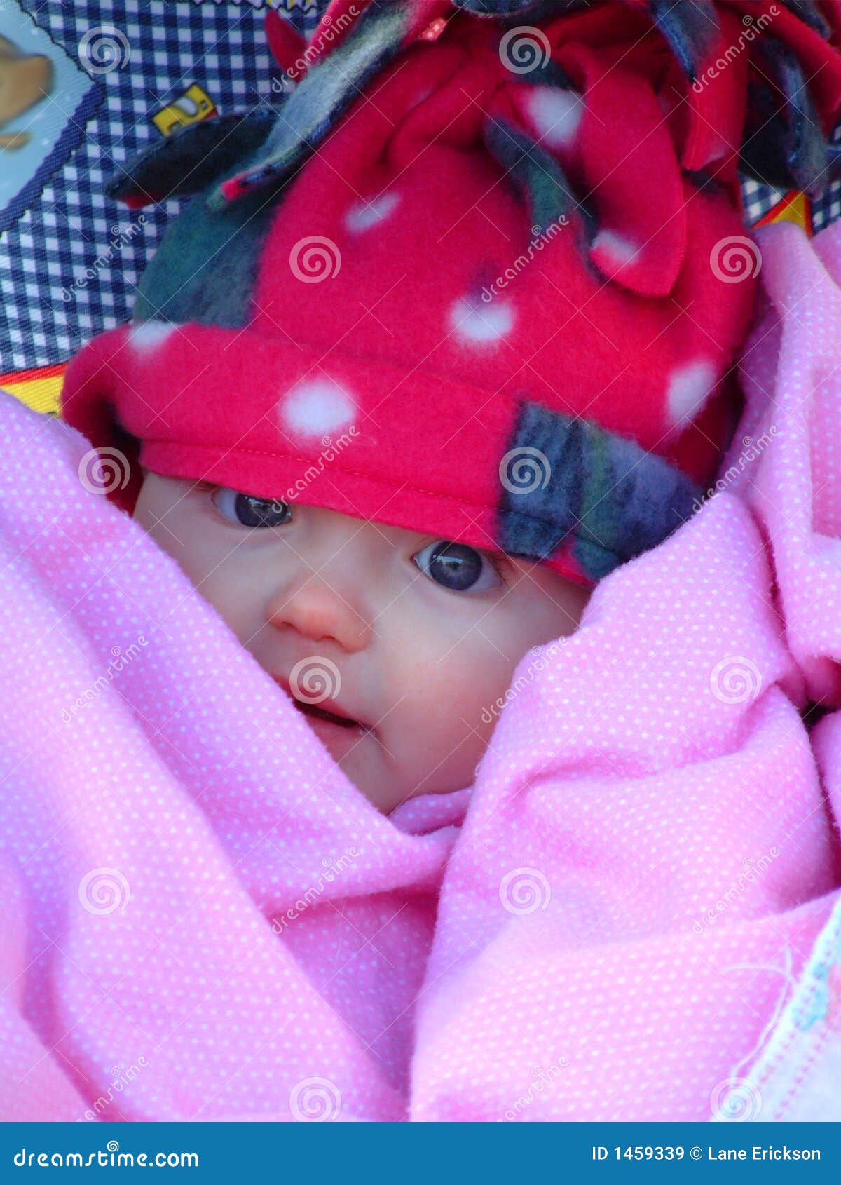 Baby bundled up stock image. Image of infant, nosed, large - 1459339