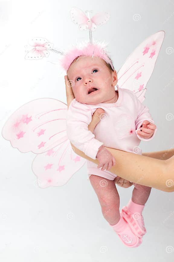 Baby butterfly stock image. Image of child, innocence - 5522189