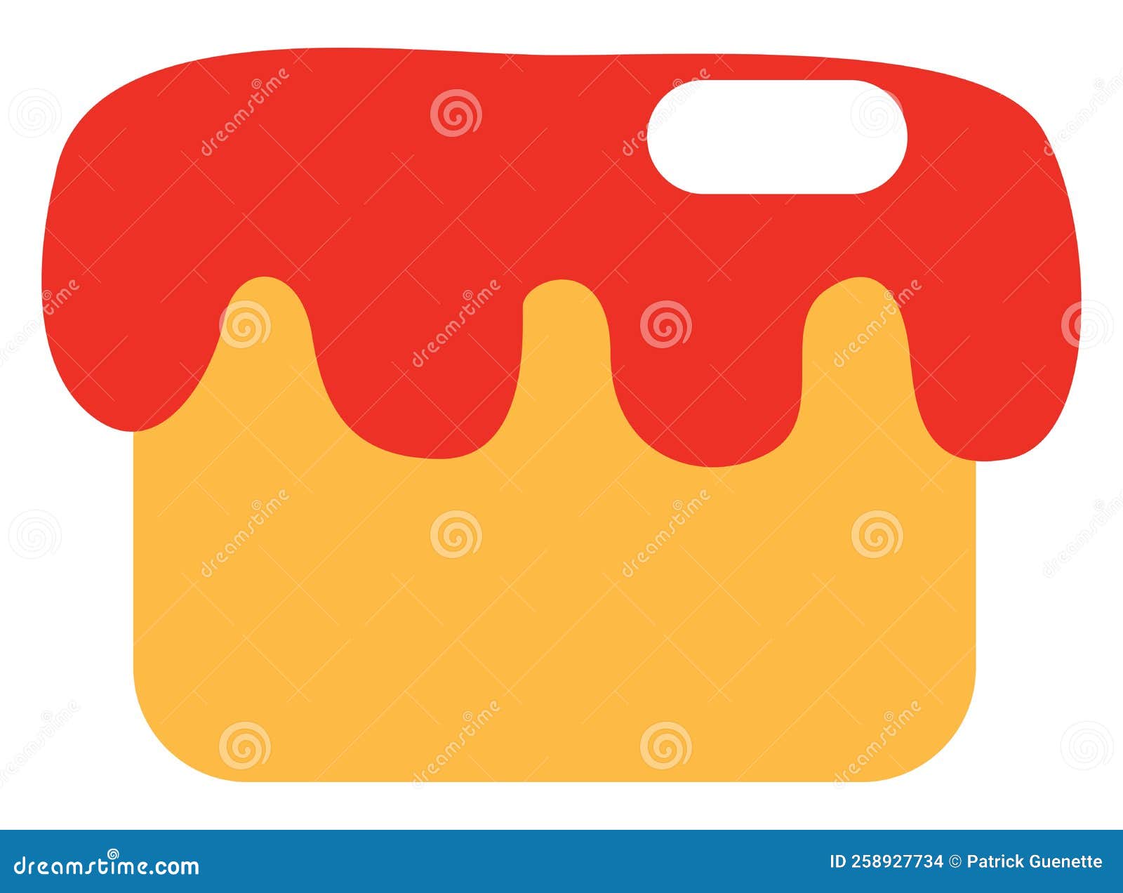 Baby cake, icon stock vector. Illustration of cute, graphic - 258927734