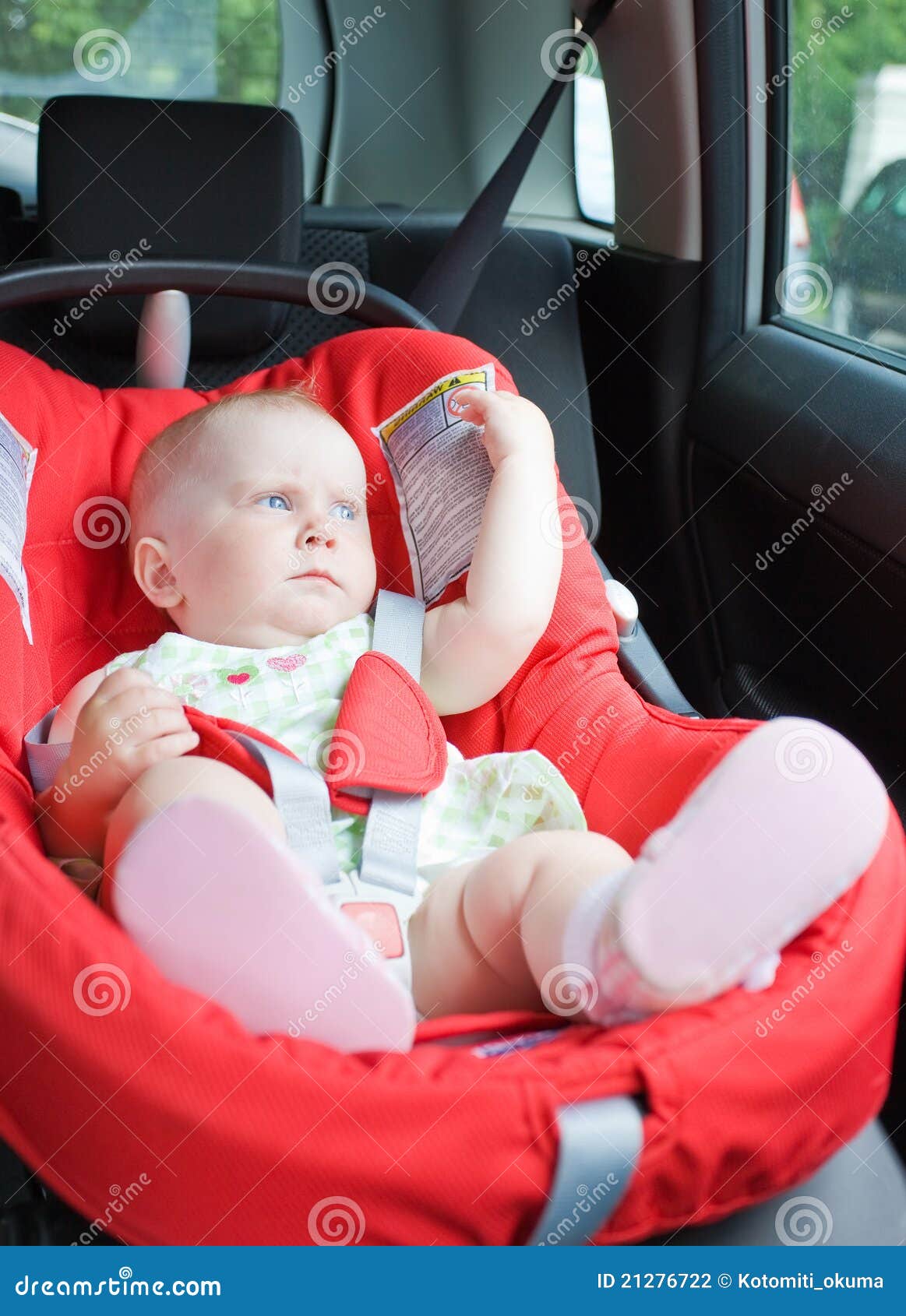 Baby in car stock photo. Image of baby, important, small - 21276722
