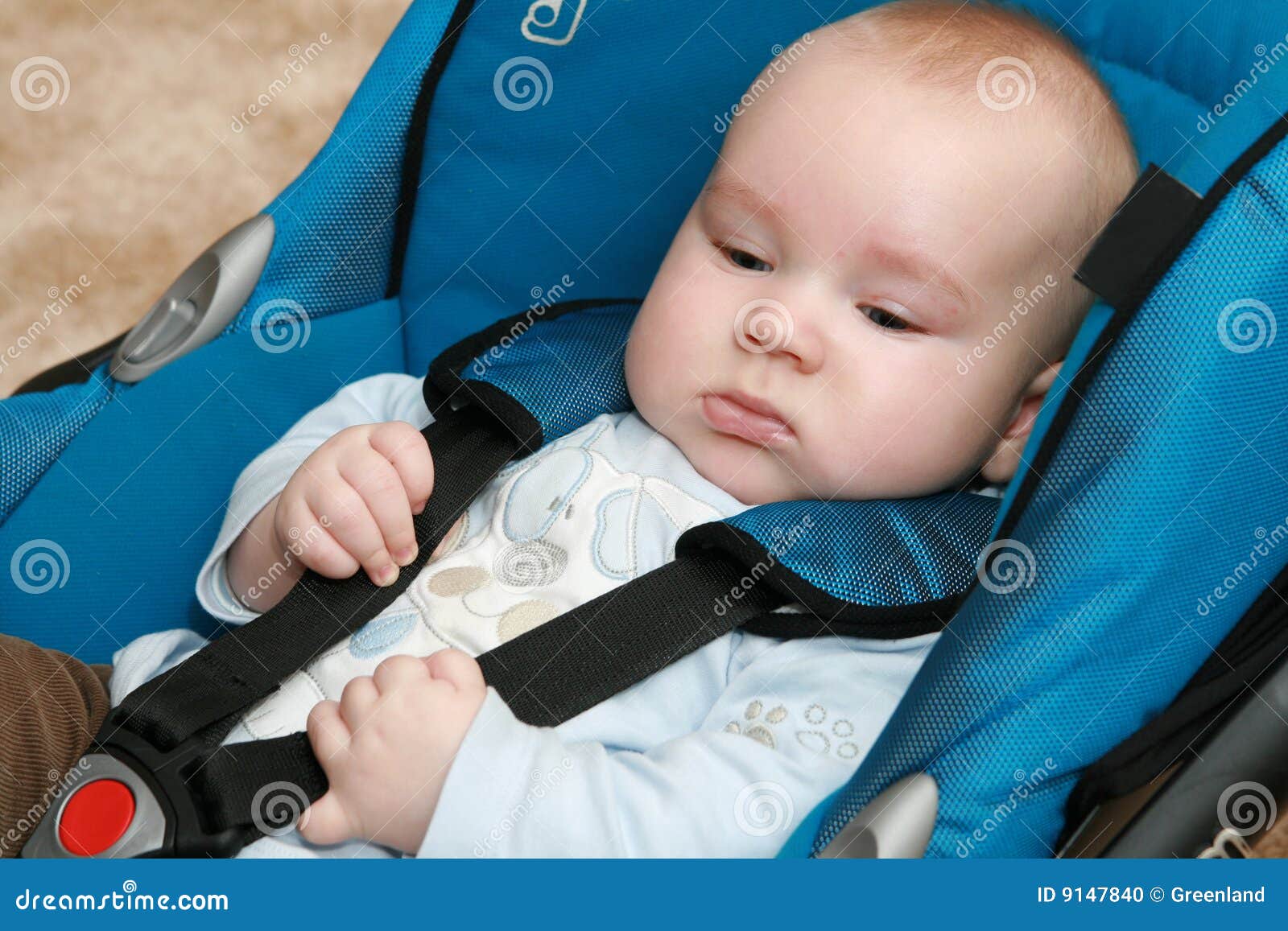 Baby in car stock photo. Image of lock, important, prevention - 9147840