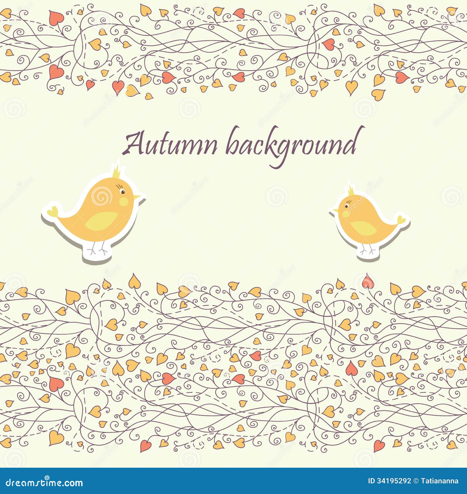 Baby card with bird vector stock vector. Illustration of autumnal ...