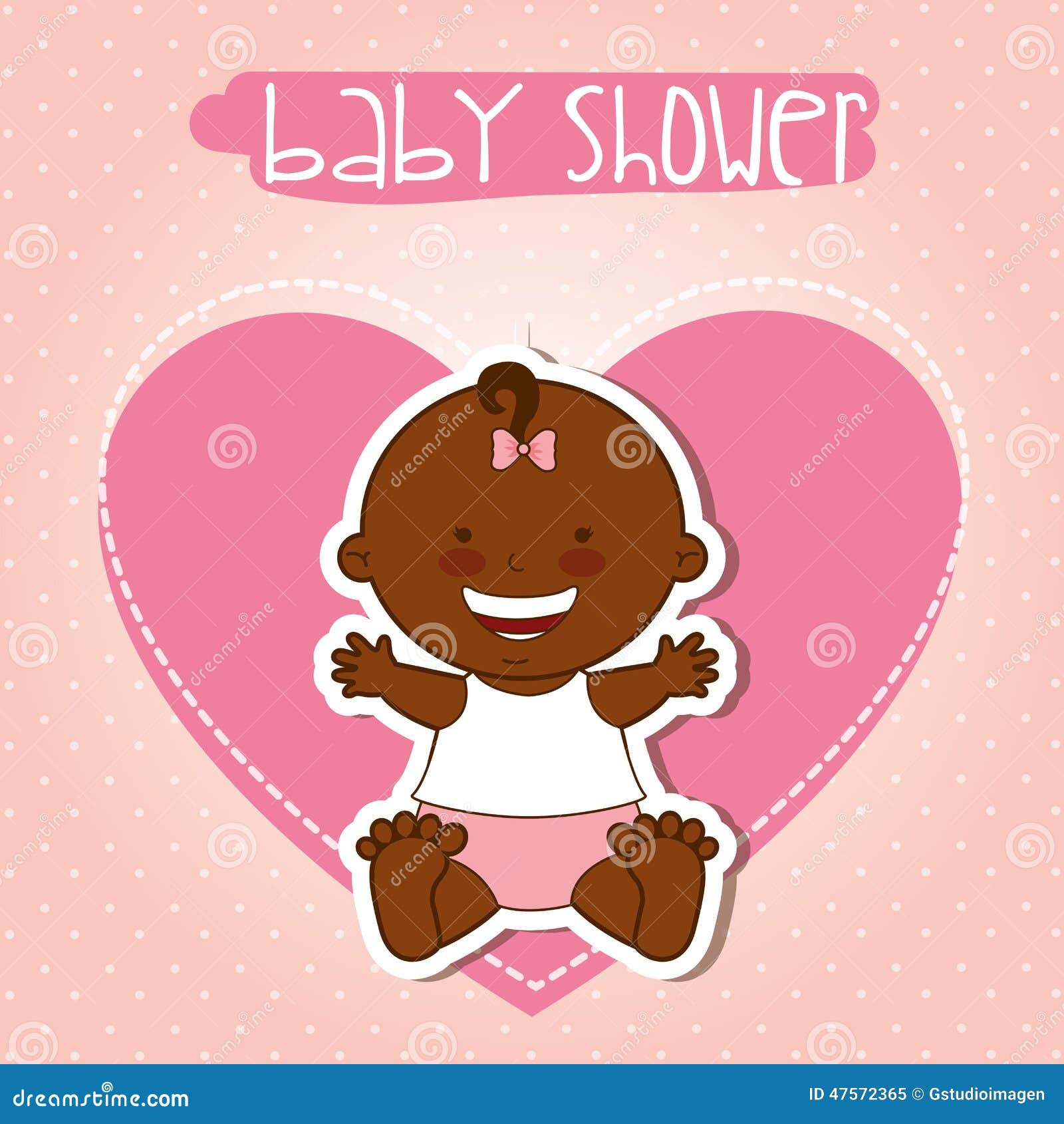 Baby card stock vector. Illustration of background, arrival - 47572365