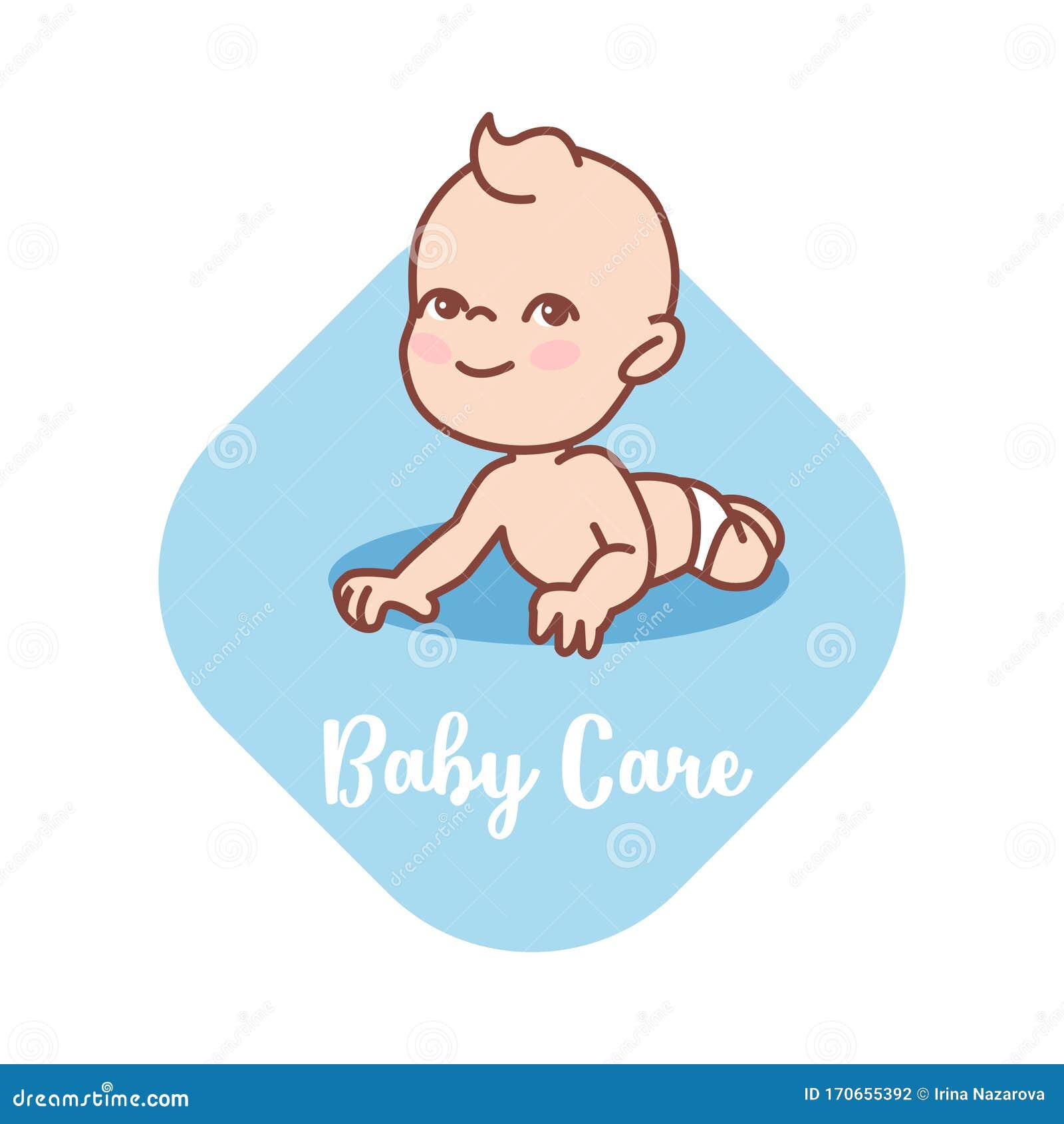 Newborn. Pediatric Clinic. Baby Care. Stock Vector - Illustration of ...