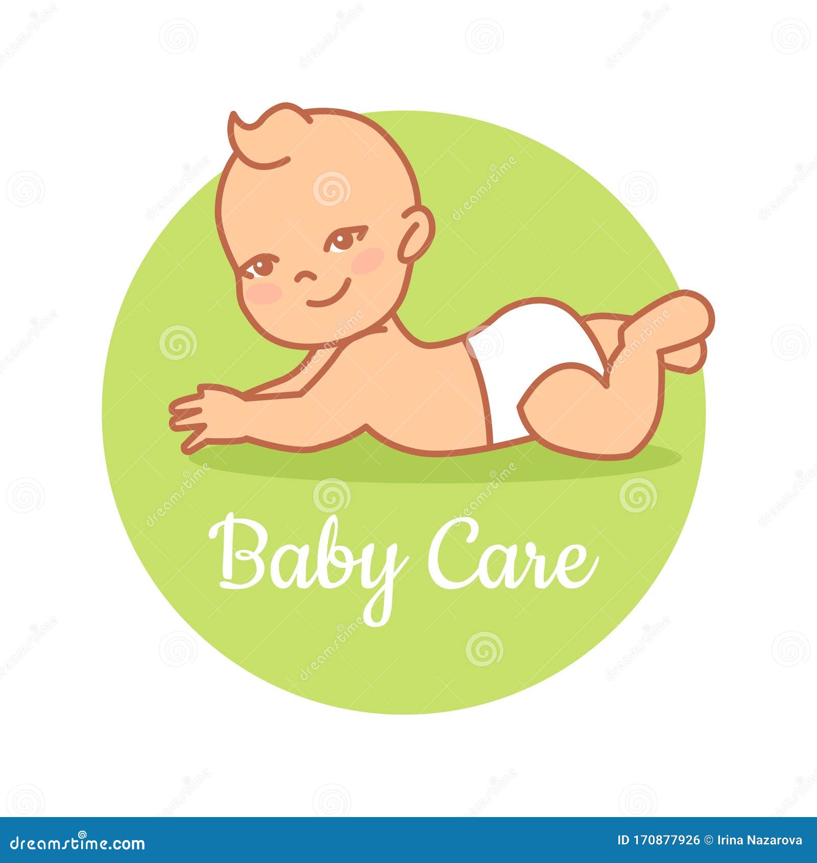 Newborn. Pediatric Clinic. Baby Care. Stock Vector - Illustration of ...