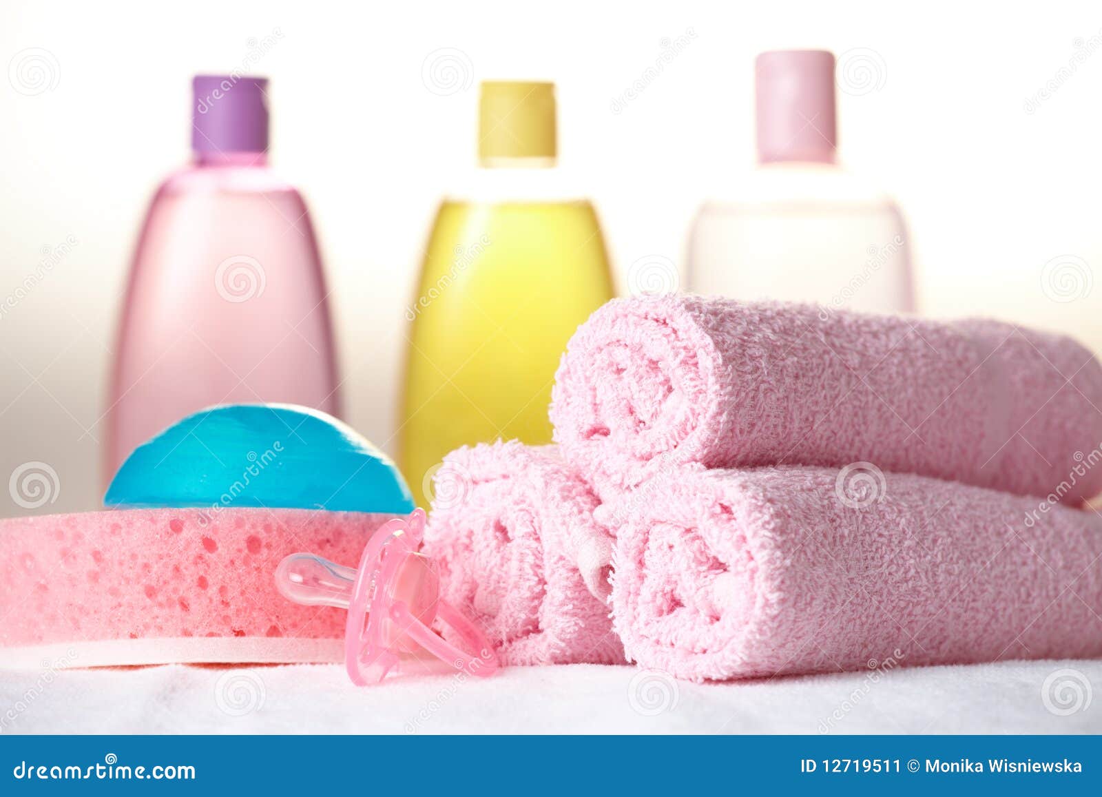 Baby care objects stock image. Image of healthy, bodycare - 12719511