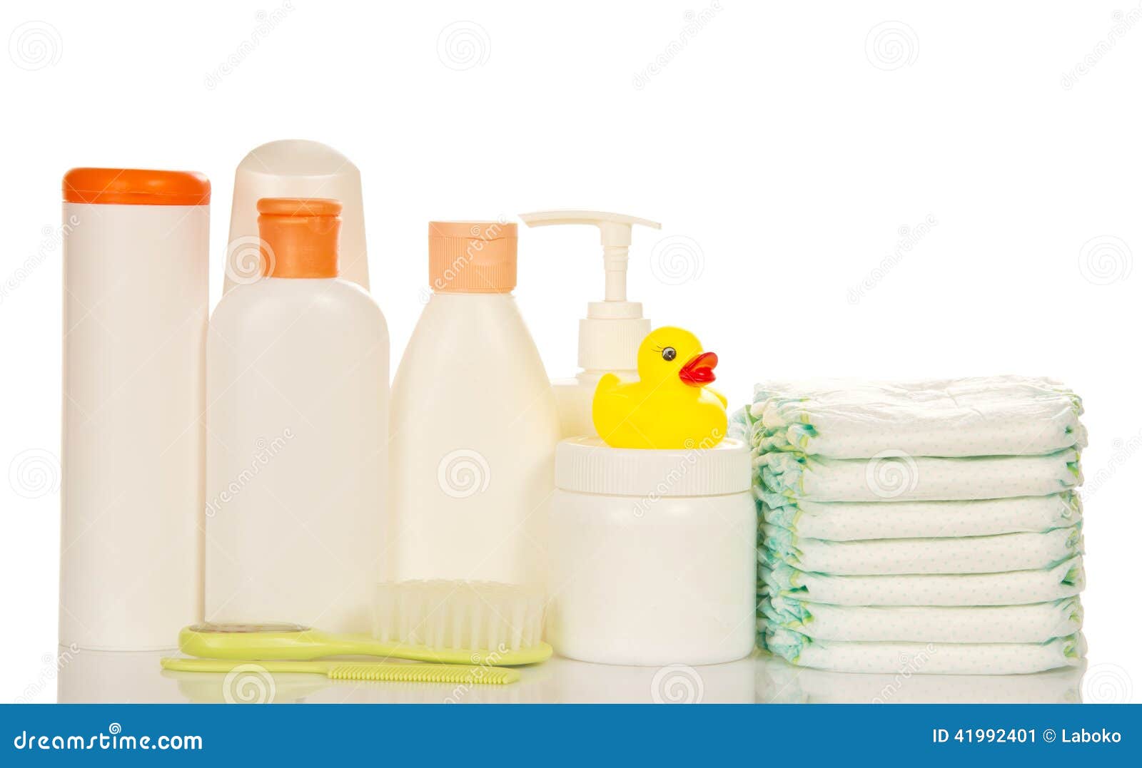 Baby care objects stock image. Image of accessory, health - 41992401