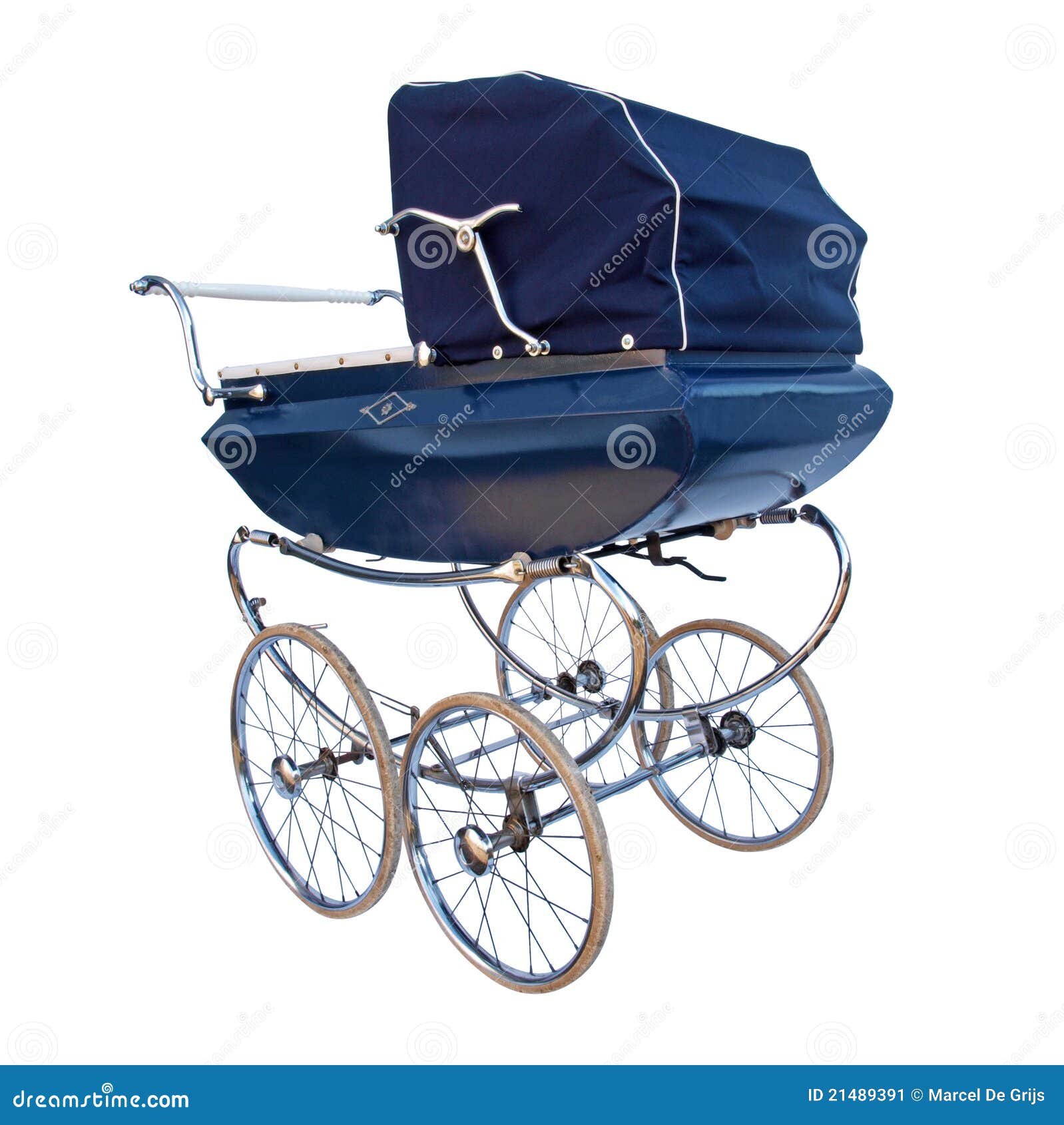Baby carriage stock image. Image of white, push, baby - 21489391