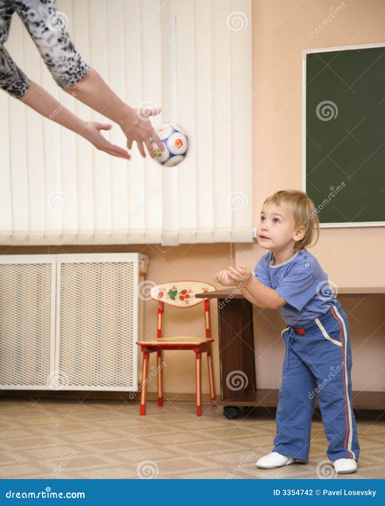 Baby catch ball stock photo. Image of baby, white, work - 3354742