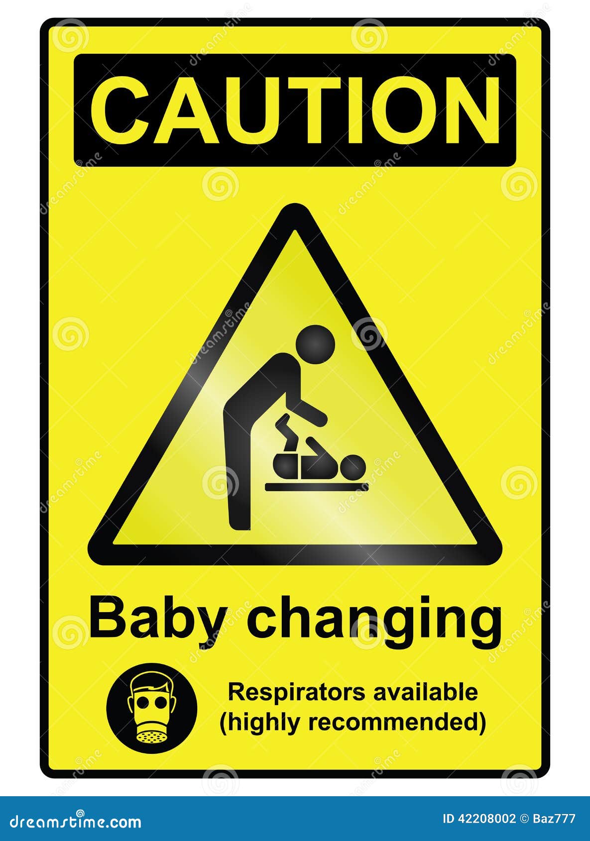 Baby Changing Restroom Sign Cartoon Vector | CartoonDealer.com #158657593