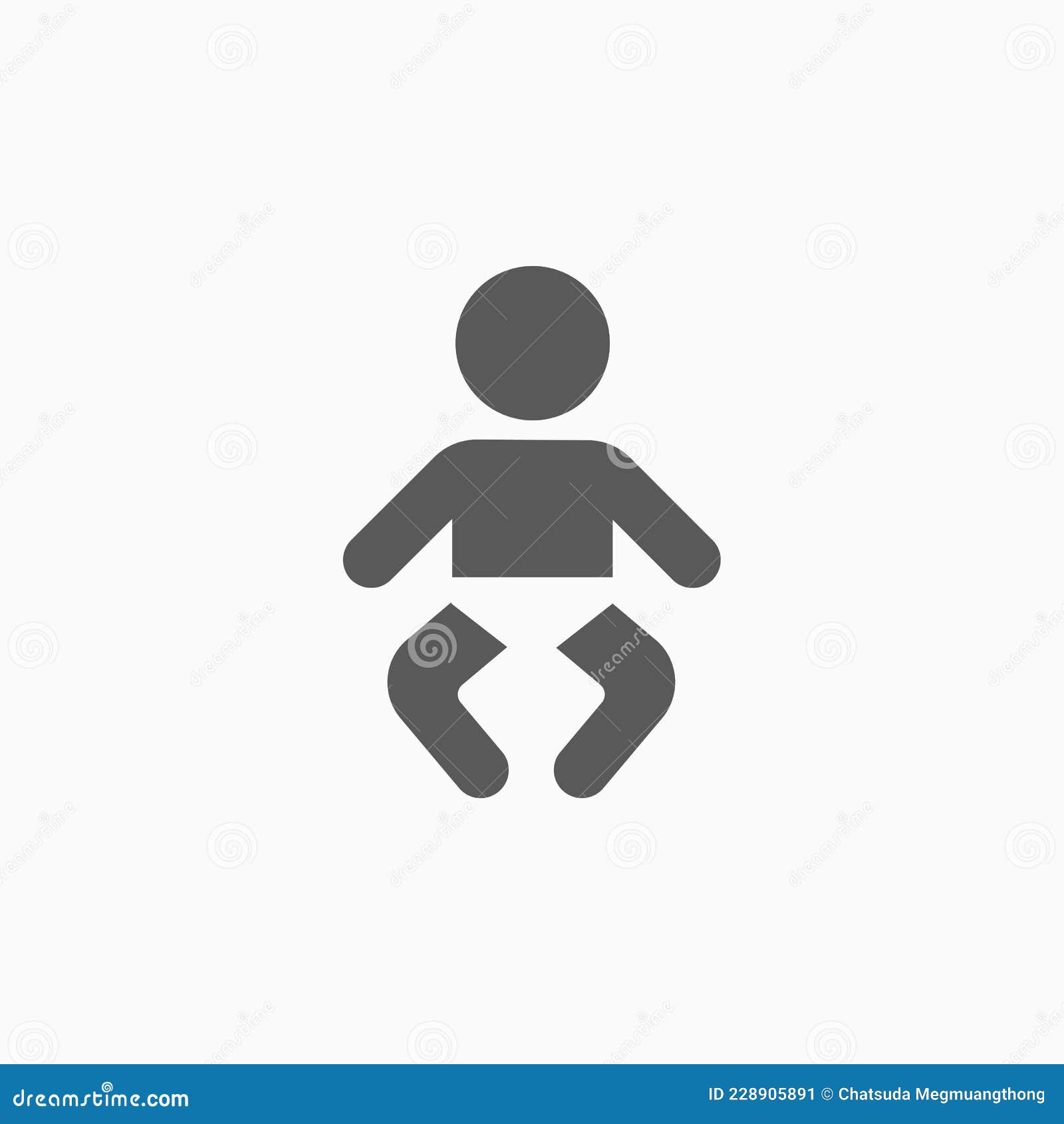 Baby Changing Icon, Baby, Newborn, Nappy Stock Vector - Illustration of ...