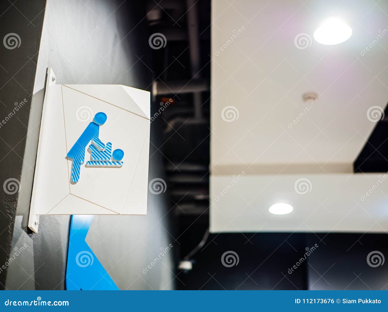 Baby Changing Room Sign stock photo. Image of nappy - 112173676