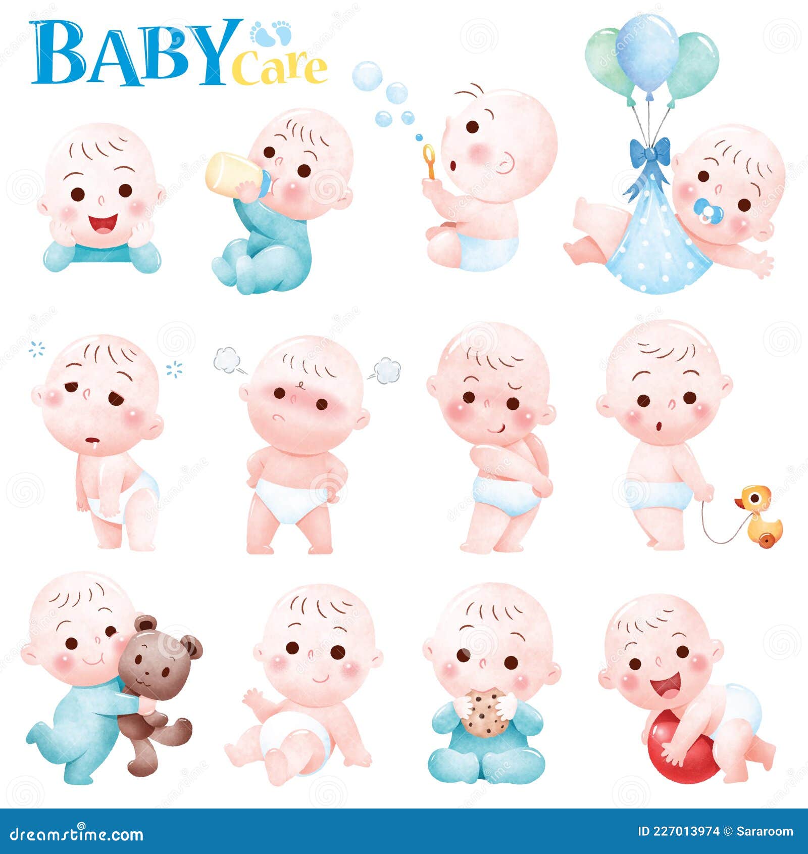Baby character stock vector. Illustration of toddler - 227013974