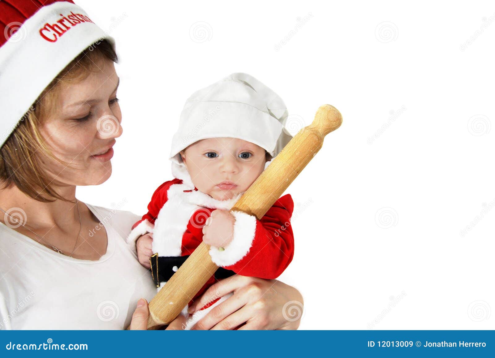 Baby Chef Cook for Christmas Stock Image - Image of baby, beautiful ...