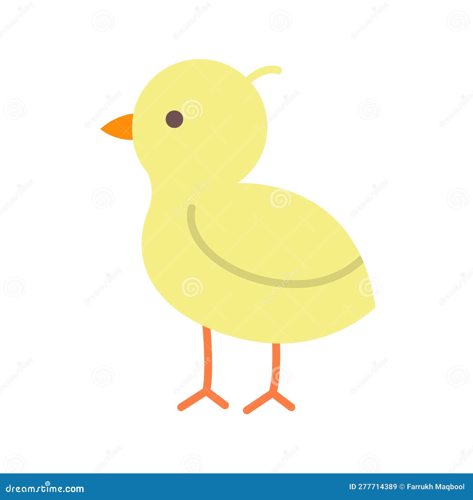 Baby Chick icon image. stock illustration. Illustration of icon - 277714389