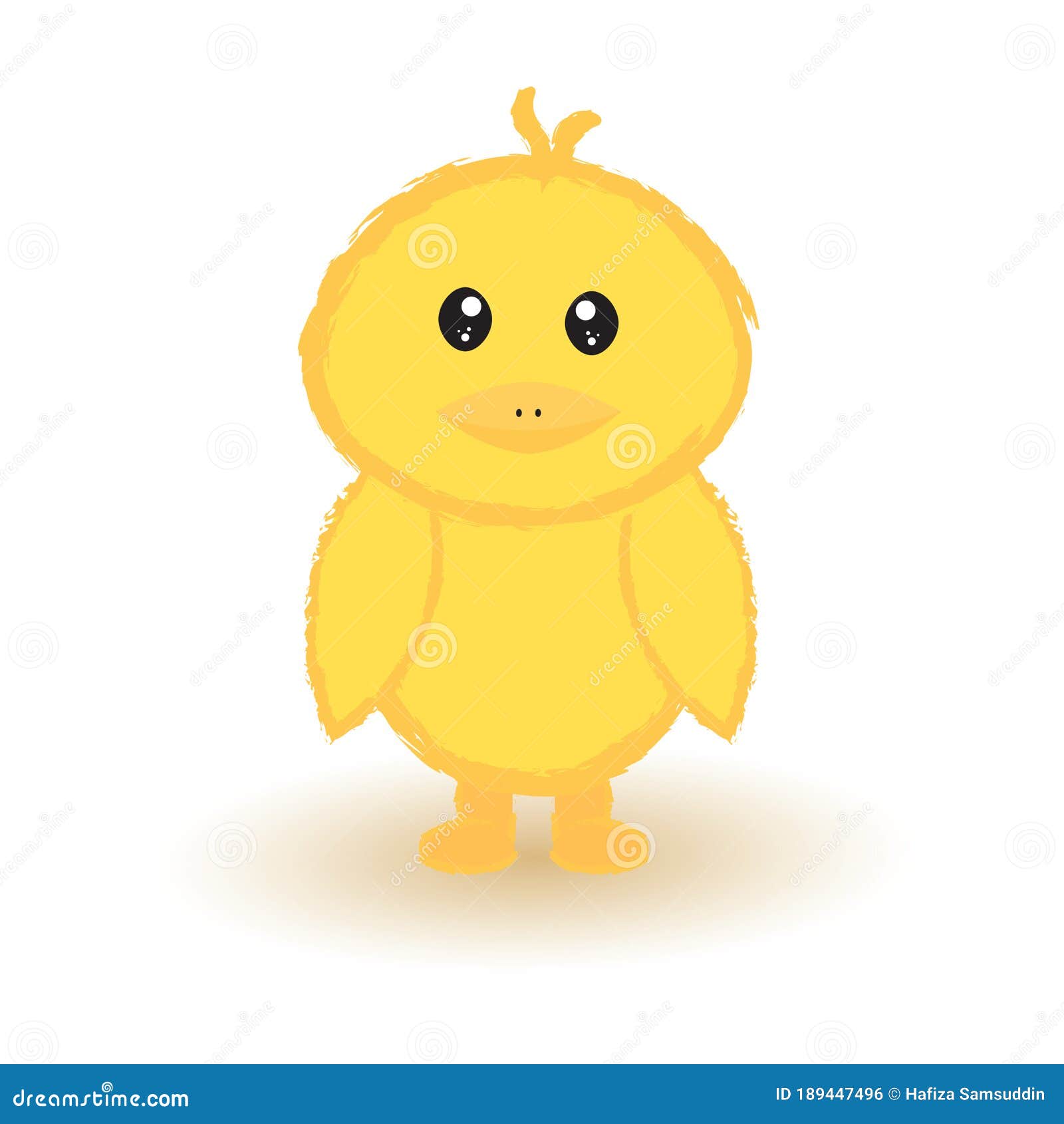 Baby Chick. Vector Illustration Decorative Design Stock Vector ...