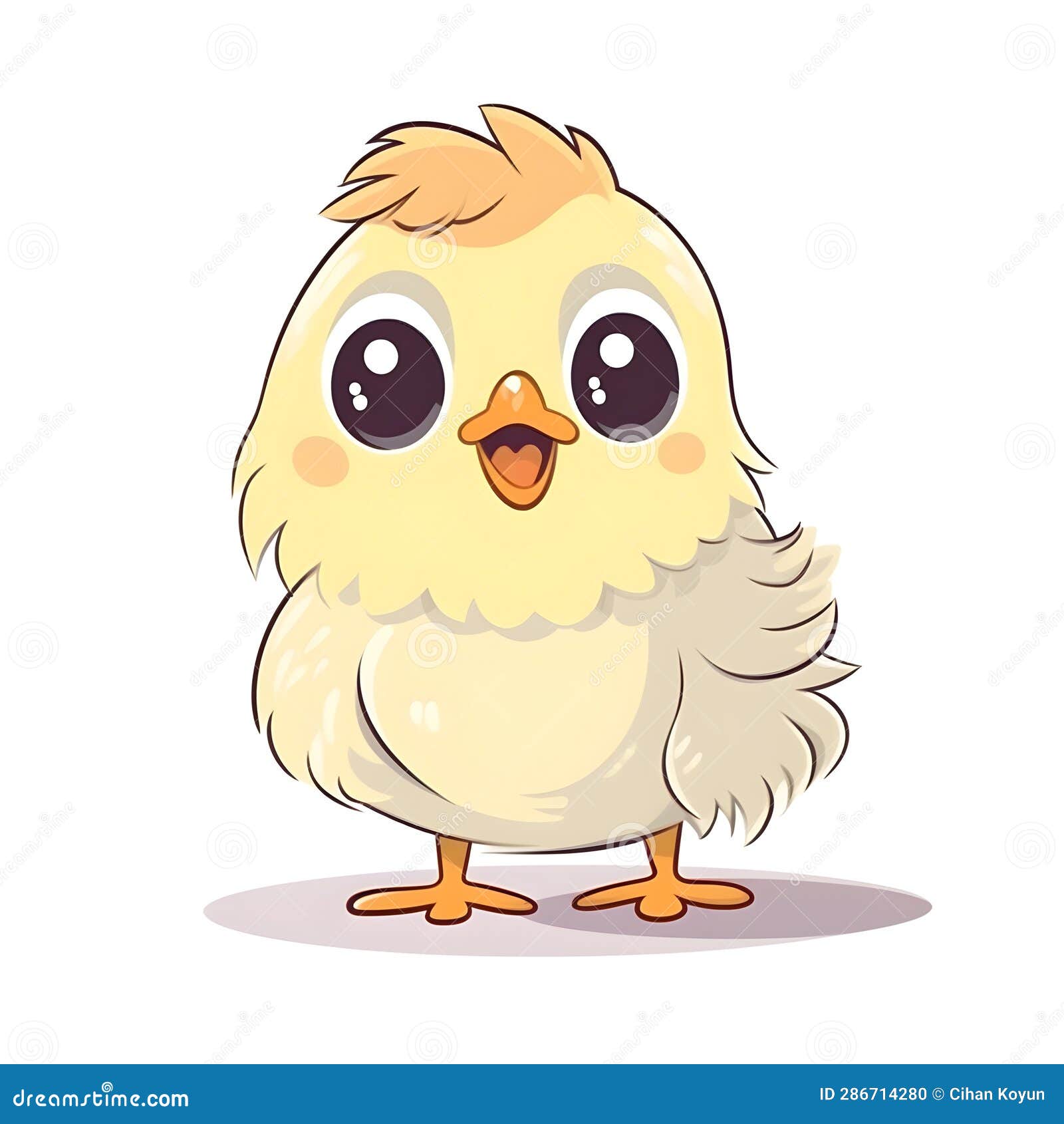 Baby chick vector stock illustration. Illustration of baby - 286714280