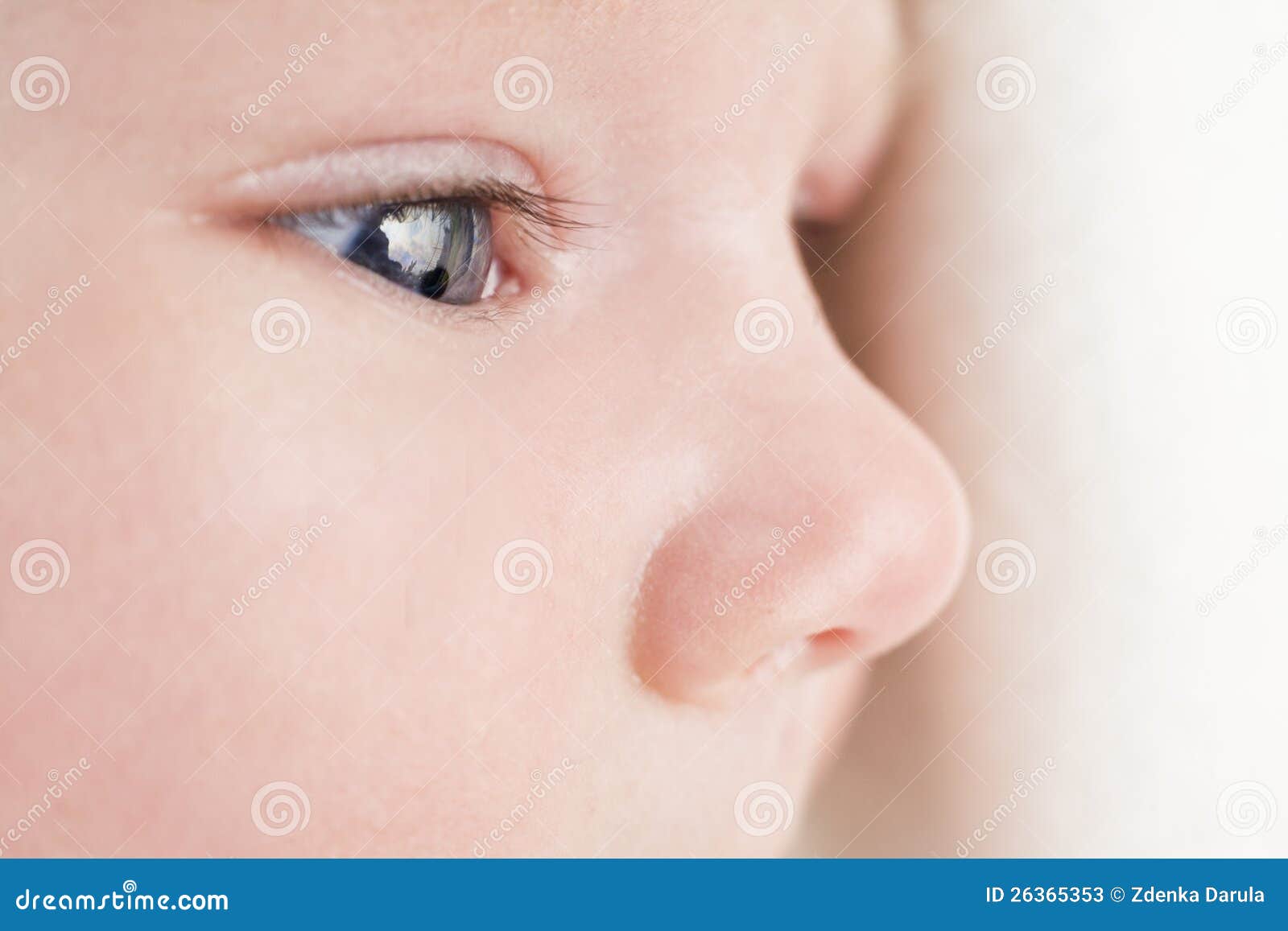 Baby close up stock image. Image of caucasian, adorable - 26365353
