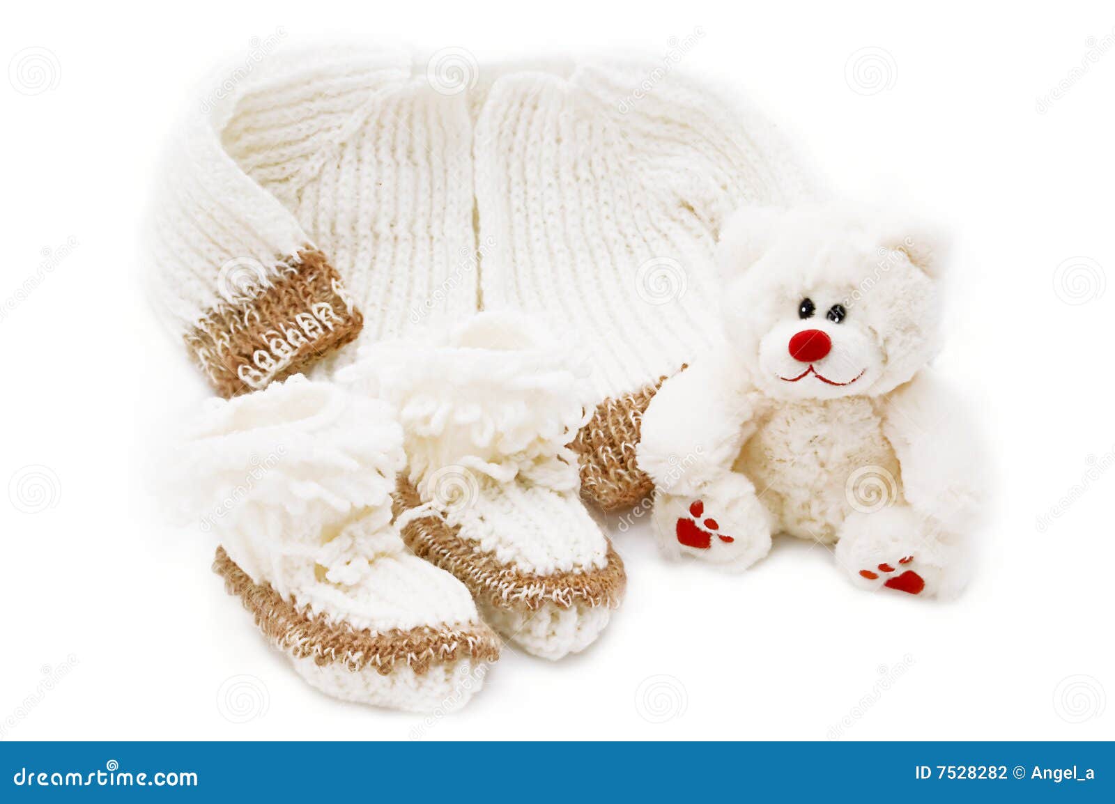Baby clothe stock photo. Image of sweater, fabric, outfit - 7528282