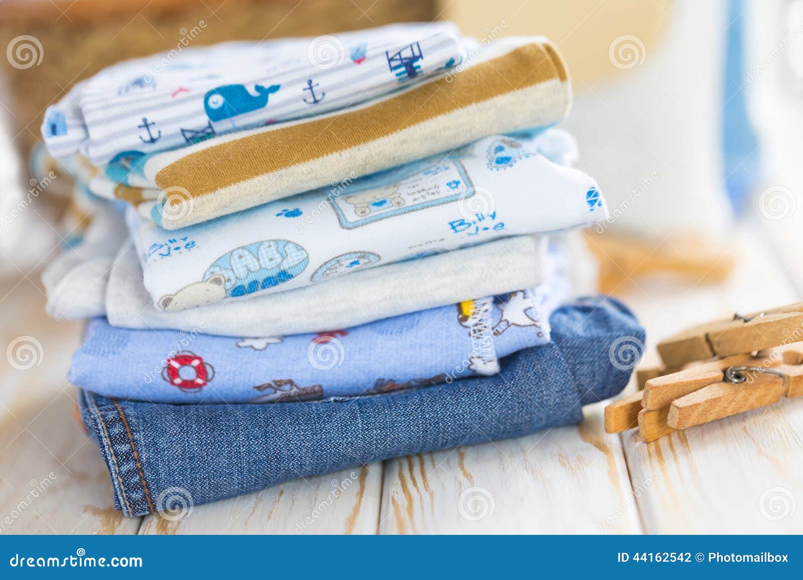 Baby clothes stock photo. Image of care, little, folded - 44162542