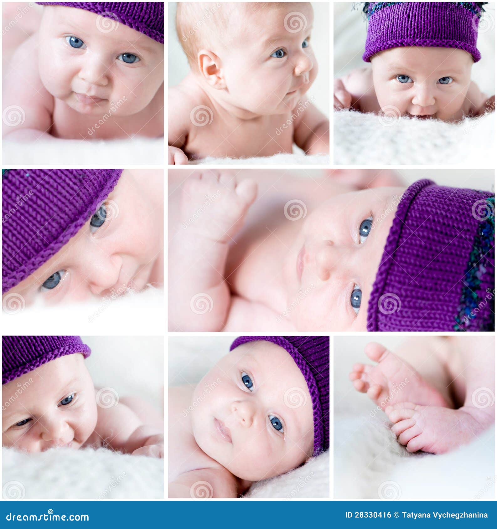Baby collage stock photo. Image of bedtime, legs, lying - 28330416