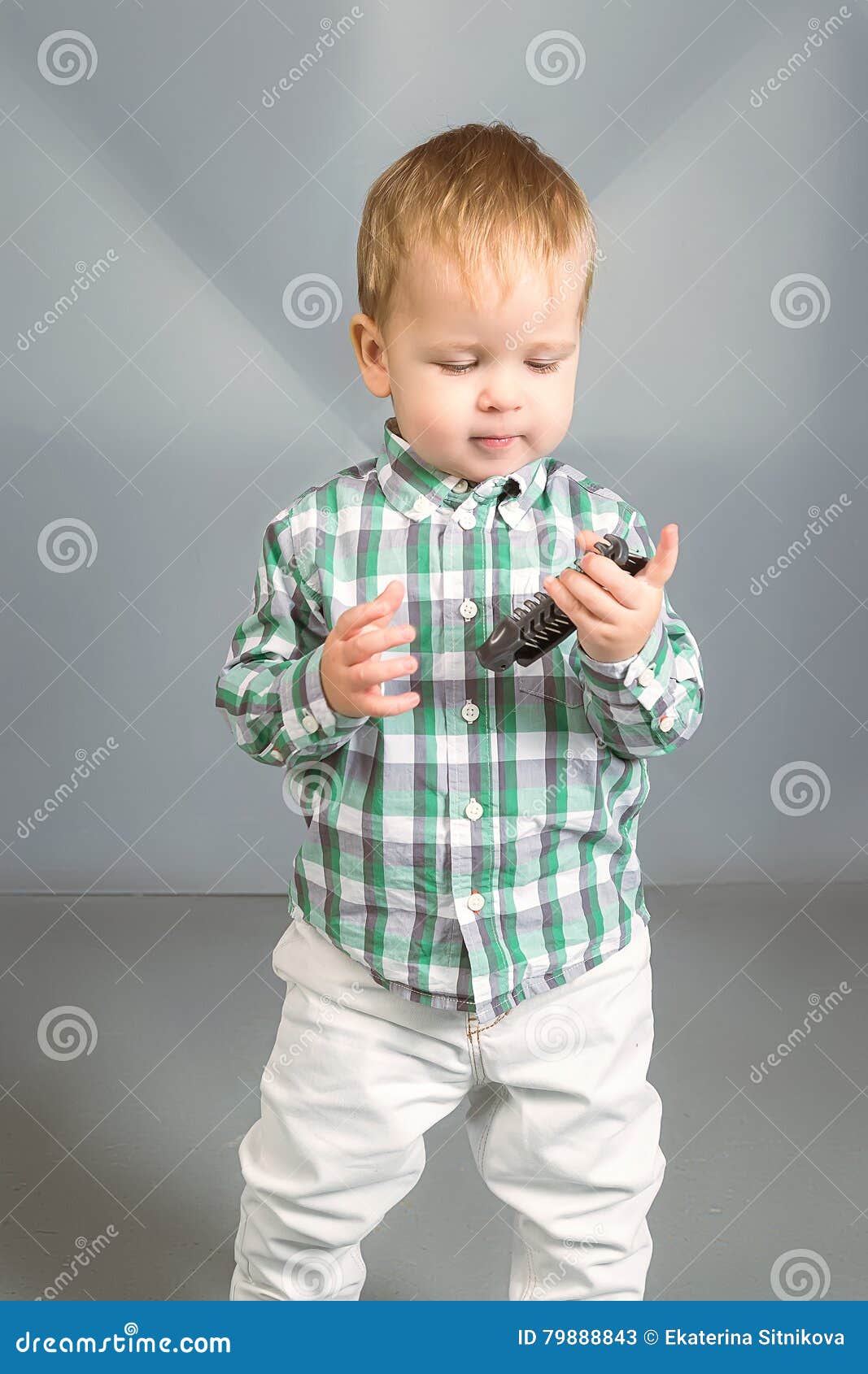 Baby with comb. stock image. Image of happy, caucasian - 79888843