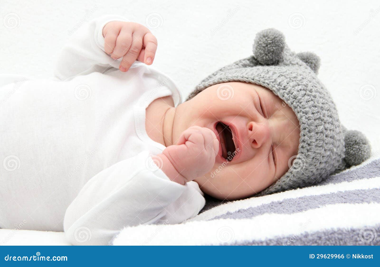 Baby crying stock photo. Image of problems, childhood - 29629966