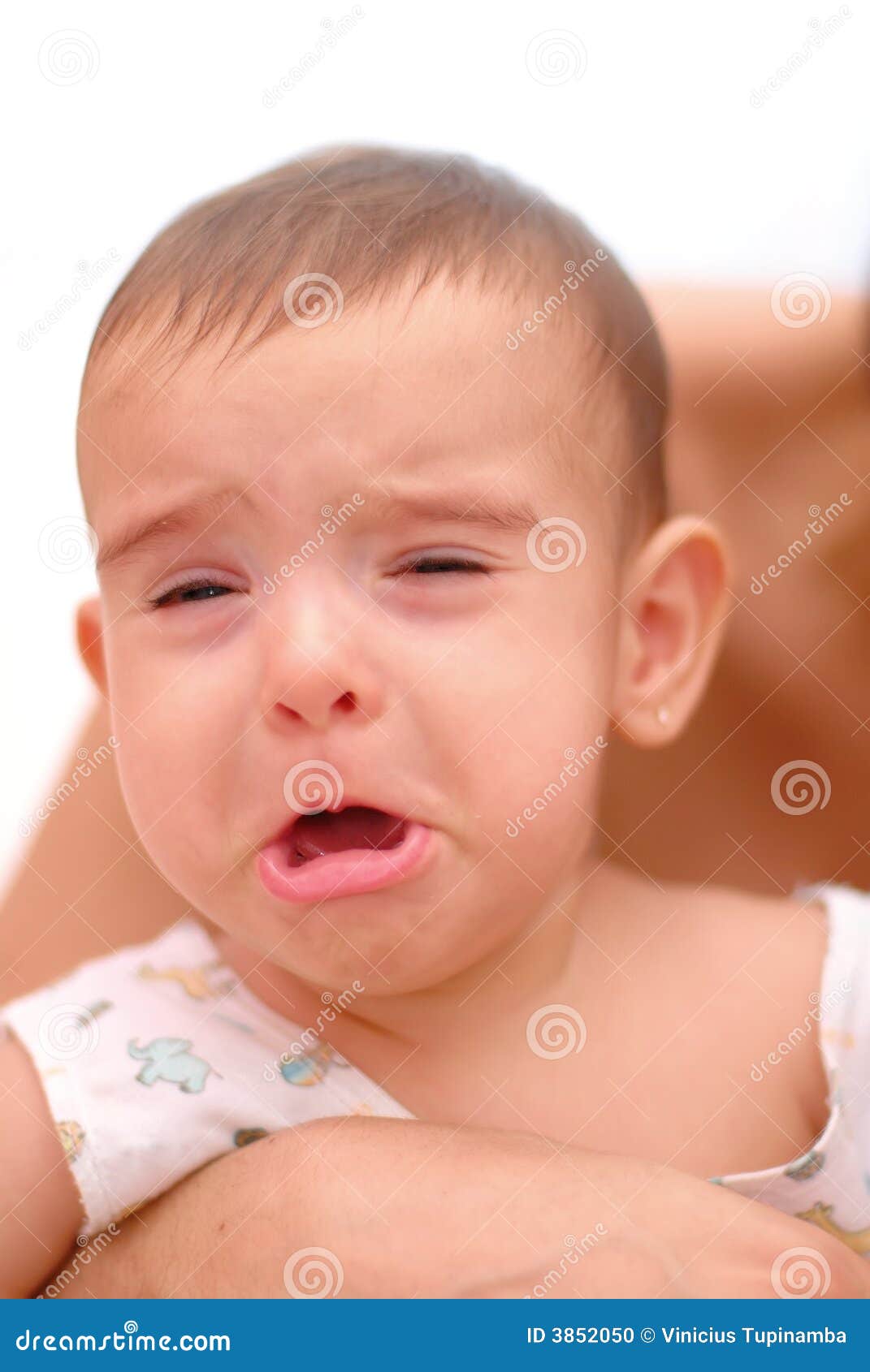 Baby Crying stock photo. Image of eyes, born, daughter - 3852050