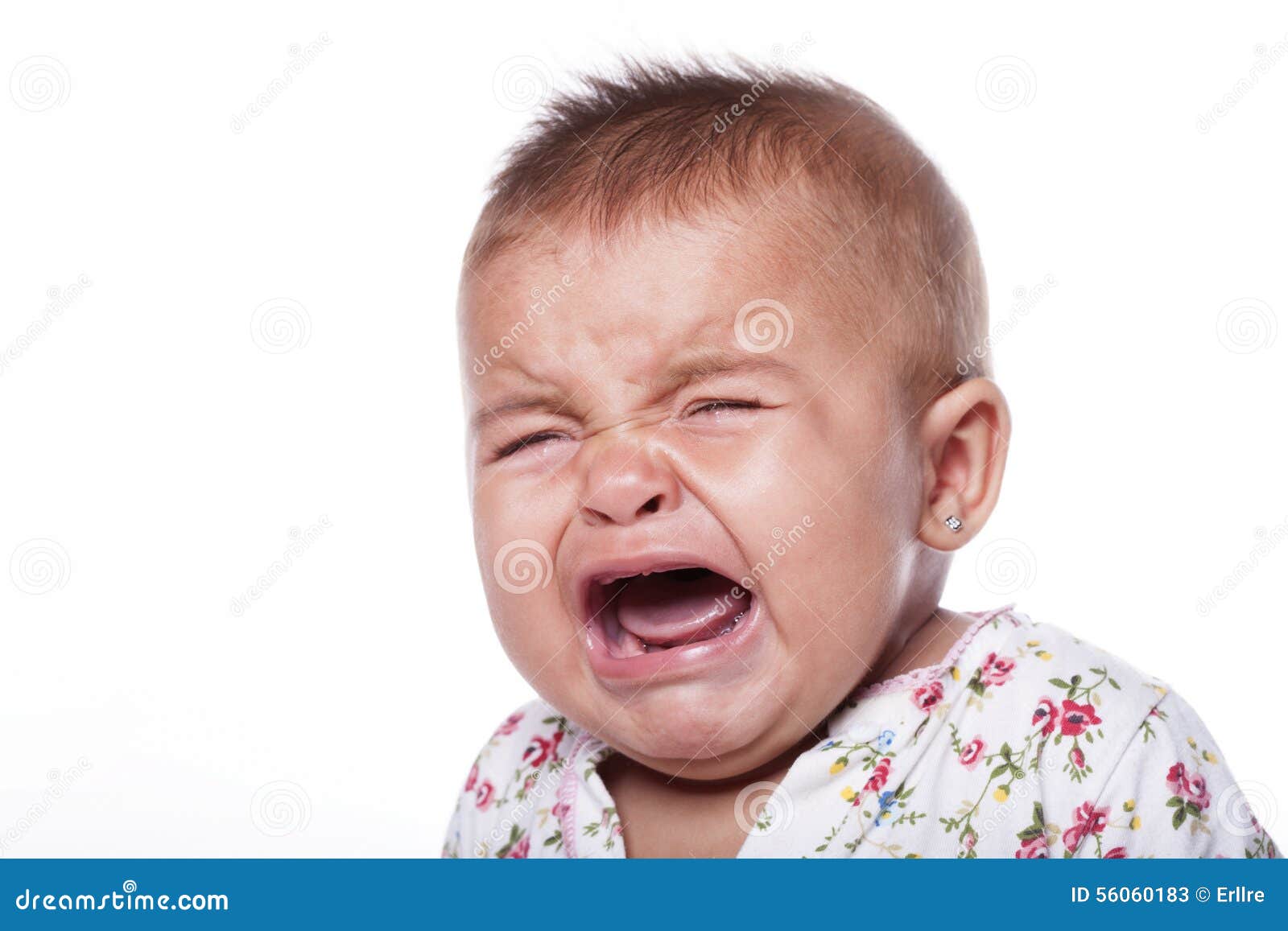 Baby crying stock image. Image of toddler, face, head - 56060183
