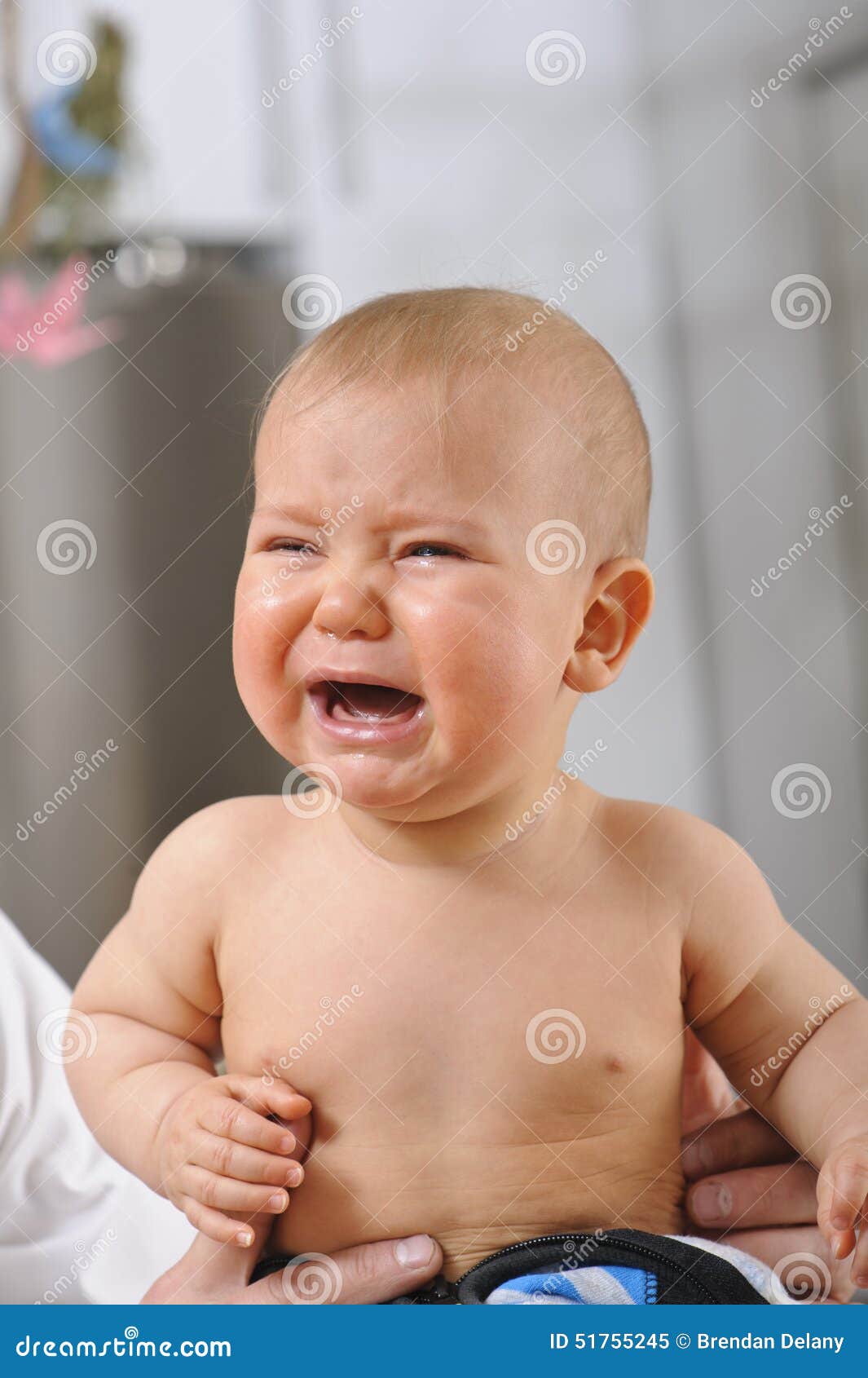 Baby crying stock image. Image of tooth, sadness, baby - 51755245