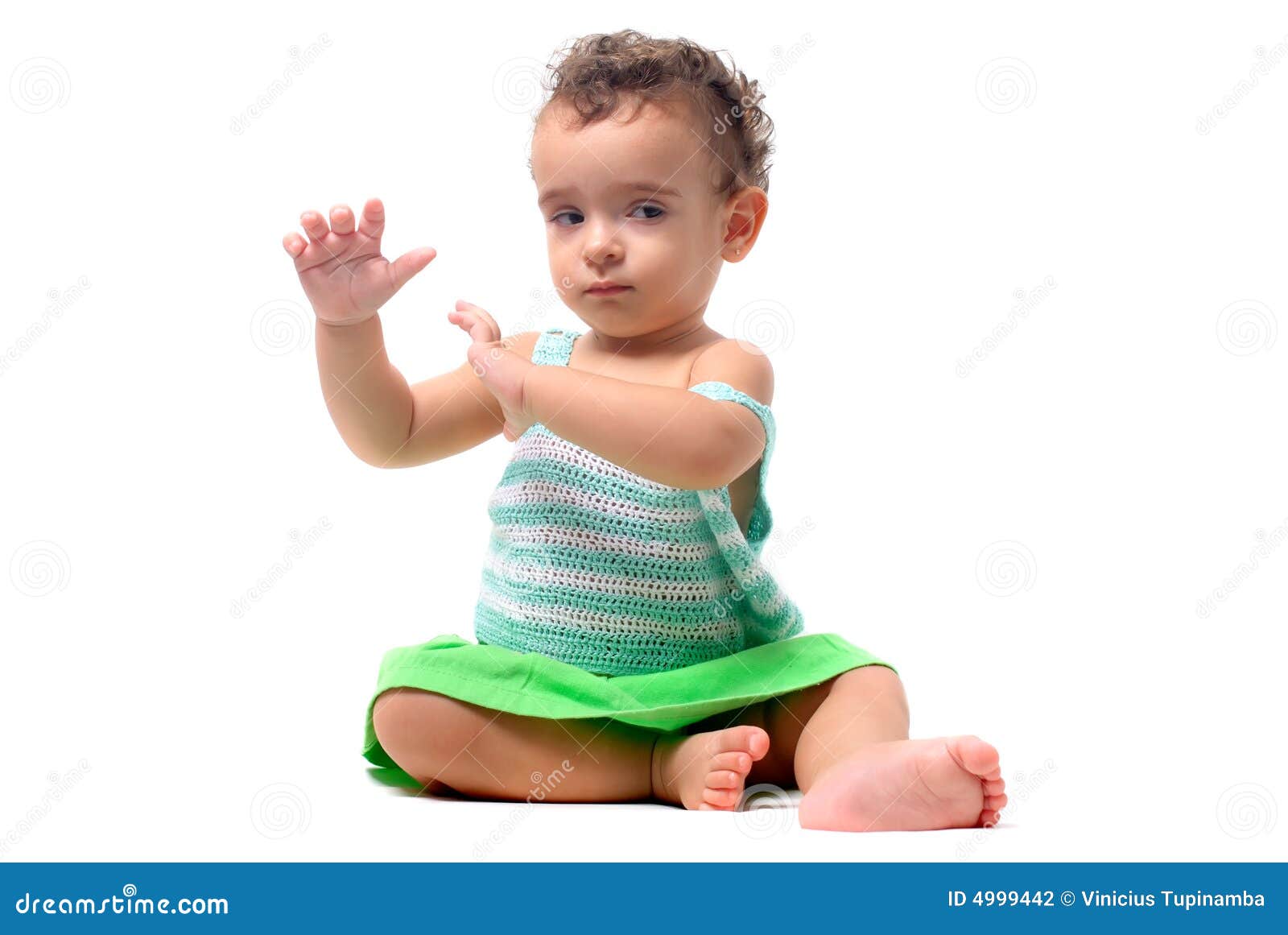 Baby Dance stock photo. Image of child, eyes, life, studio - 4999442