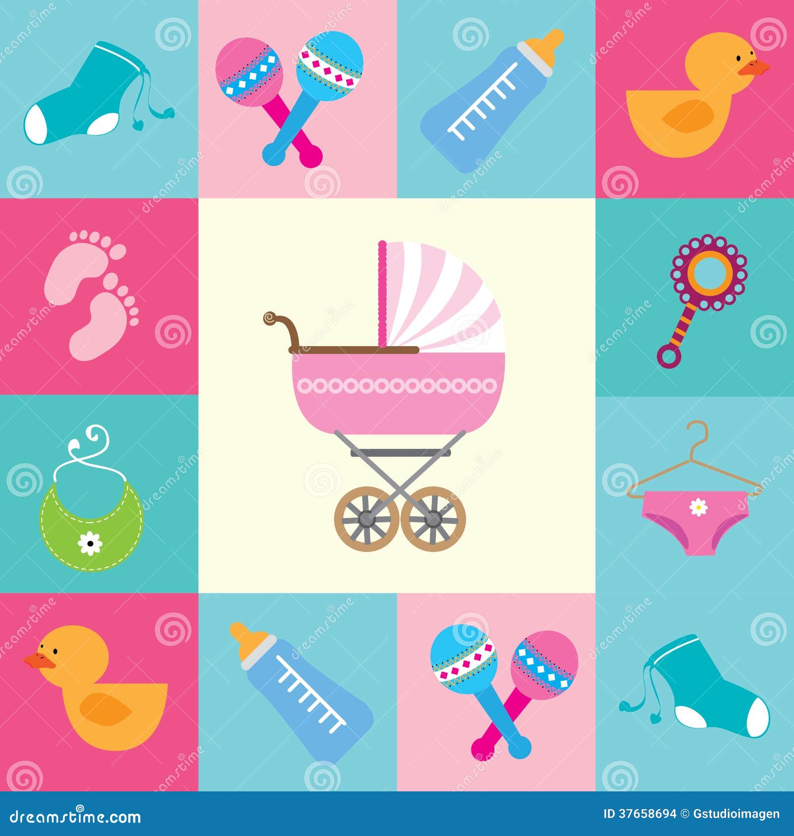 Baby design stock vector. Illustration of card, concept - 37658694