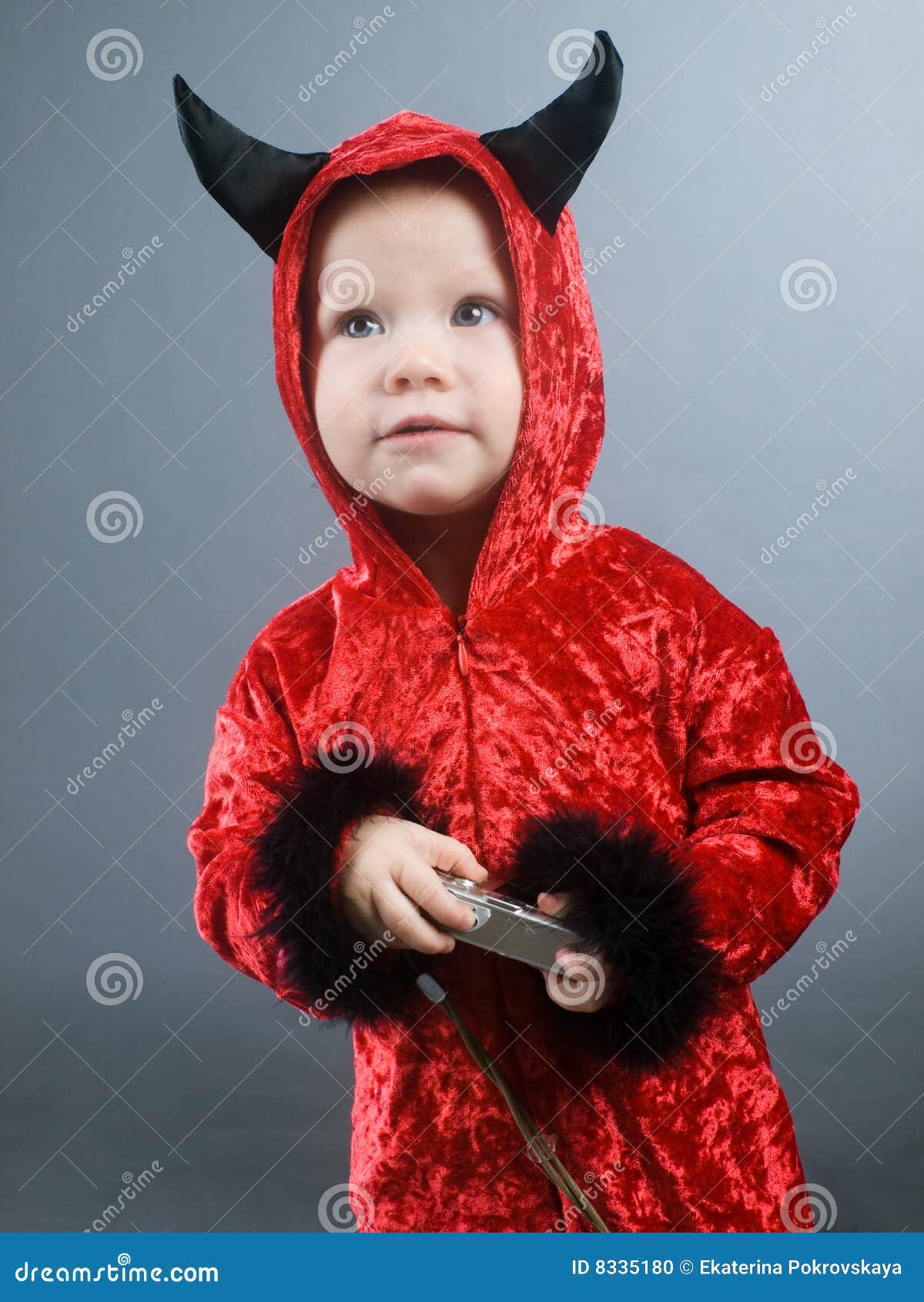 Baby devil stock photo. Image of cute, creative, seasonal - 8335180