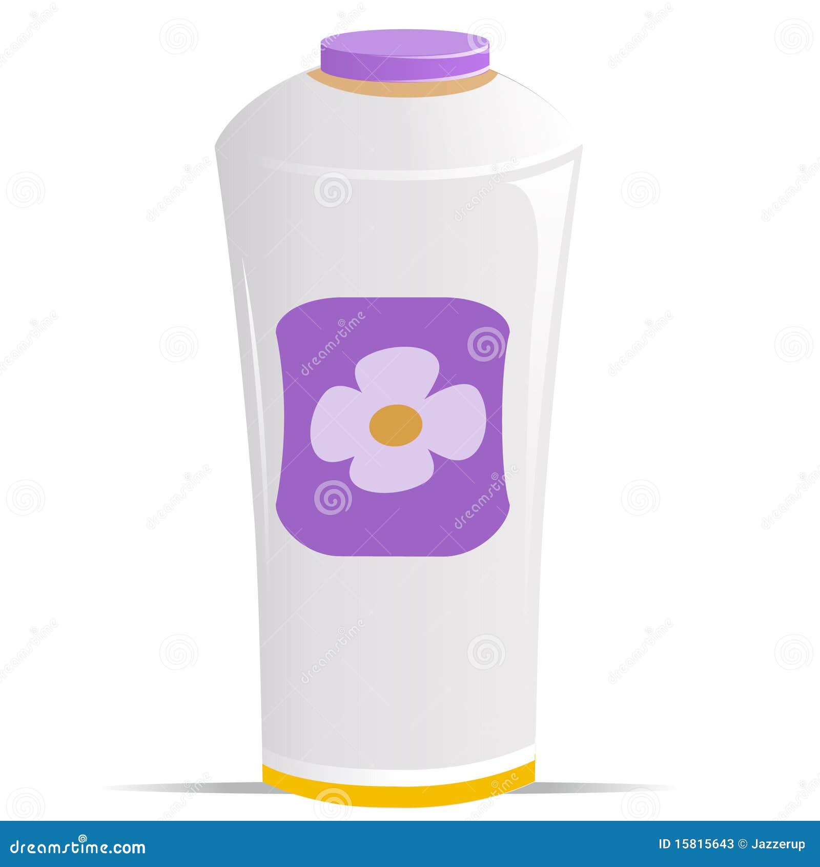 Baby Diaper Powder stock illustration. Illustration of isolate - 15815643