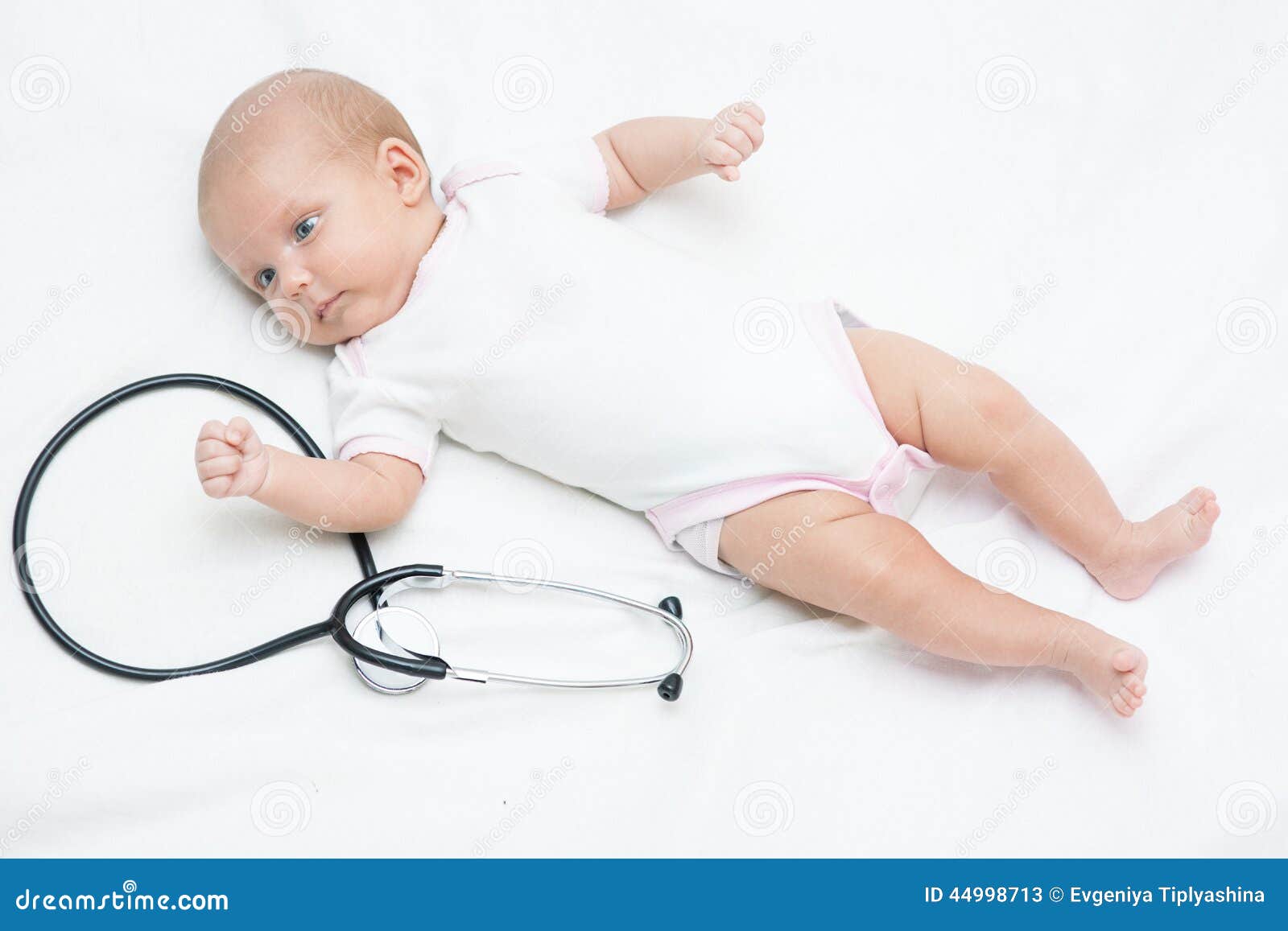 Baby at the doctor stock image. Image of baby, medicine - 44998713