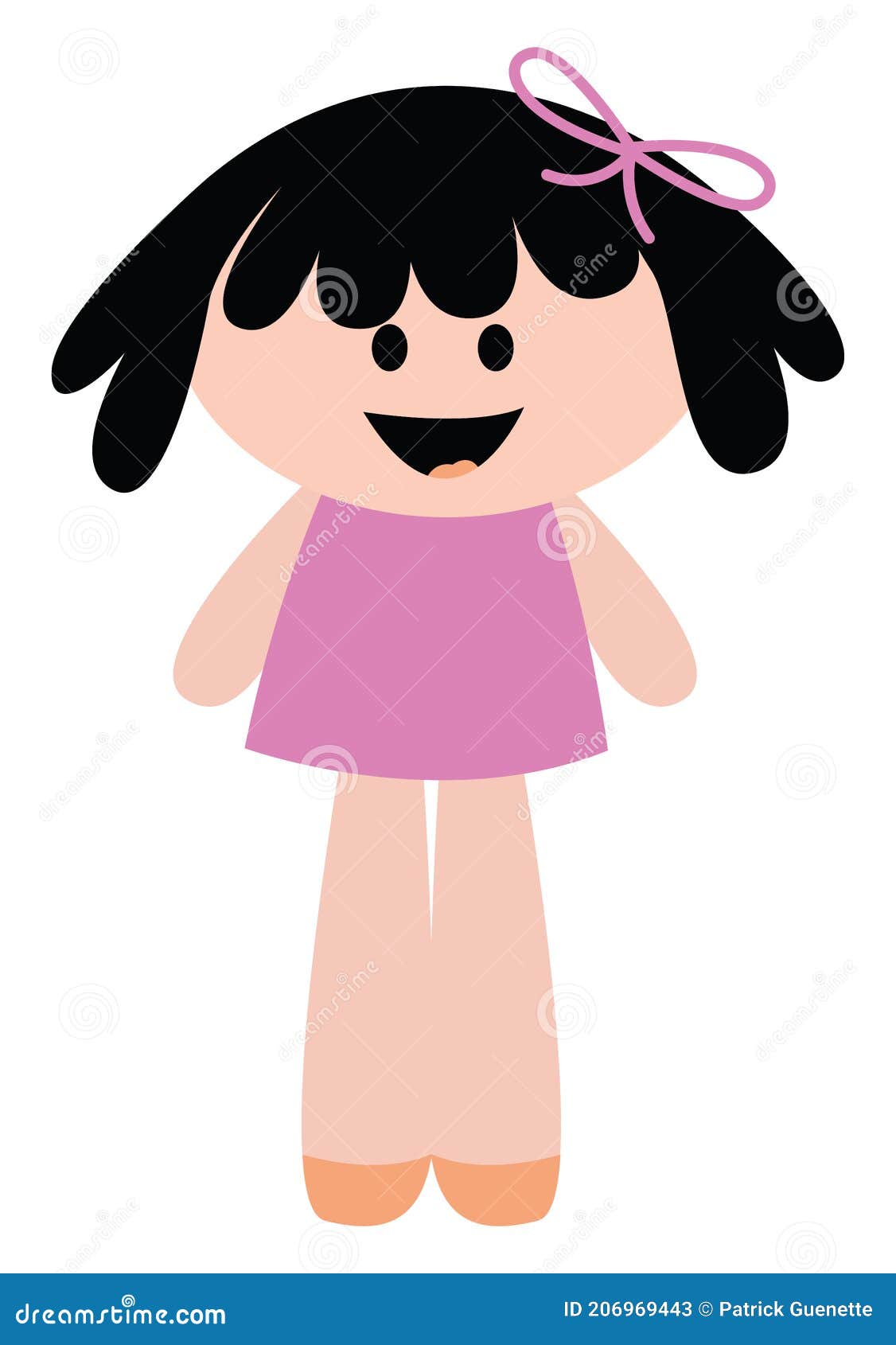 Baby Doll, Illustration, Vector Stock Vector - Illustration of graphic ...