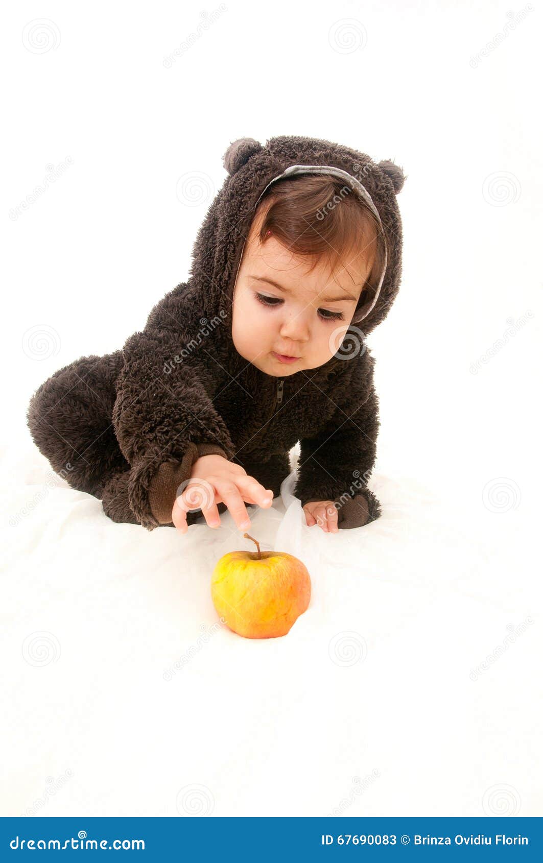 Bear child stock image. Image of composition, gift, dressed - 67690083